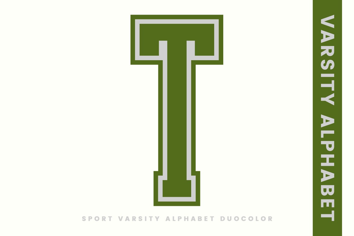 Modern Varsity Font SVG Varsity Font Baseball Font Varsity - Etsy