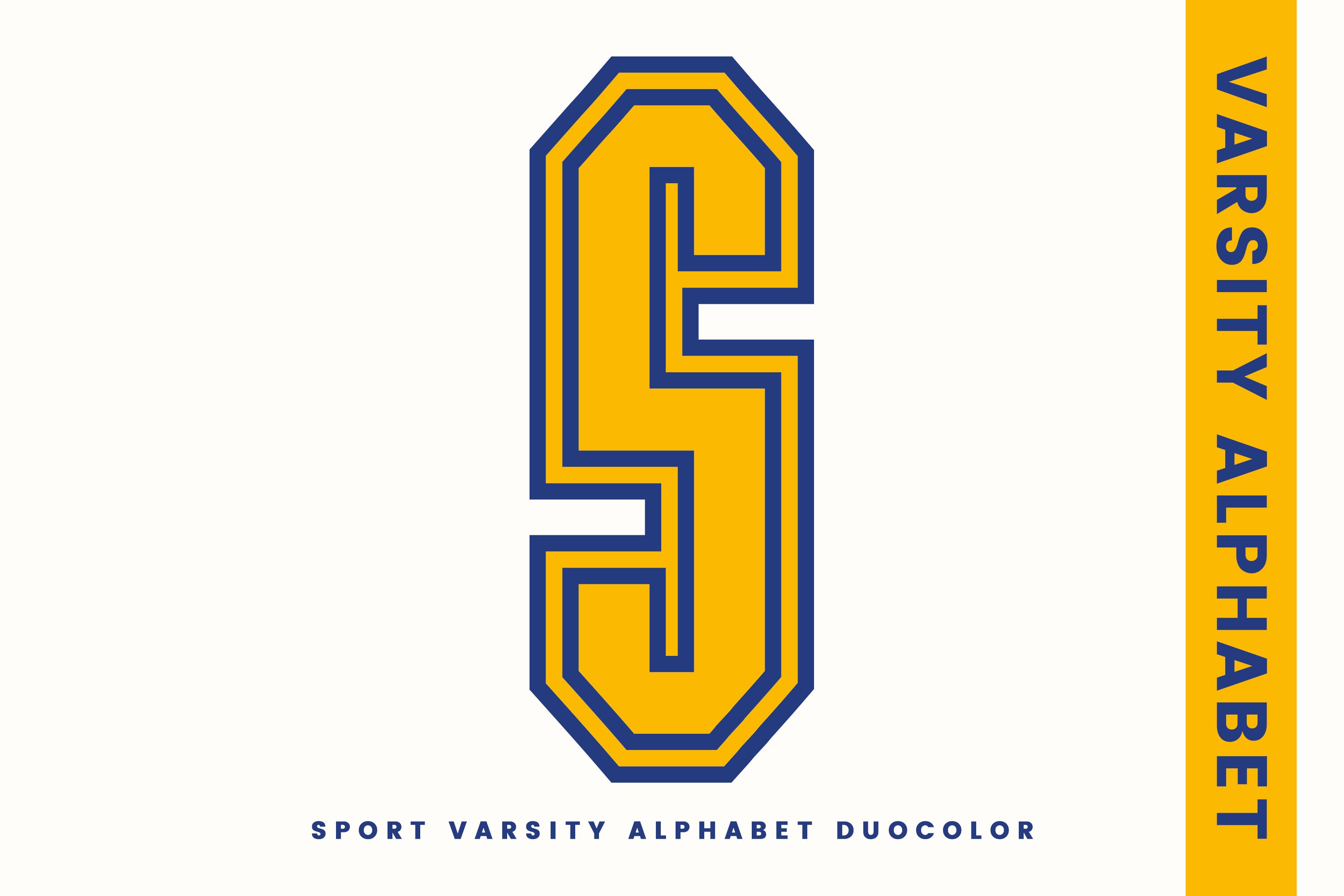 Modern Varsity Font SVG, Varsity, Font, Varsity Letter, Varsity Font ...