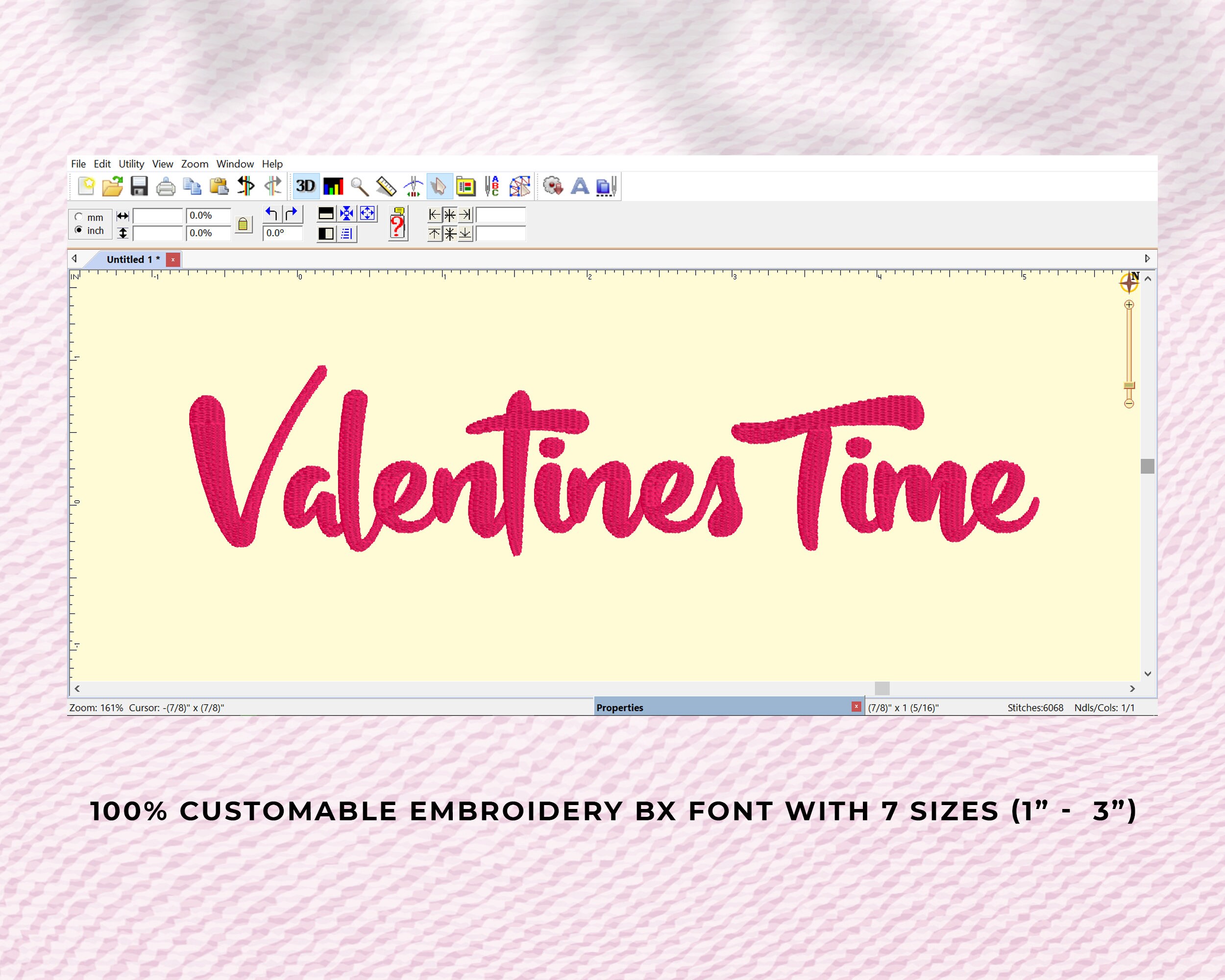 Modern Embroidery Font Bundle Valentine Font Modern Font - Etsy
