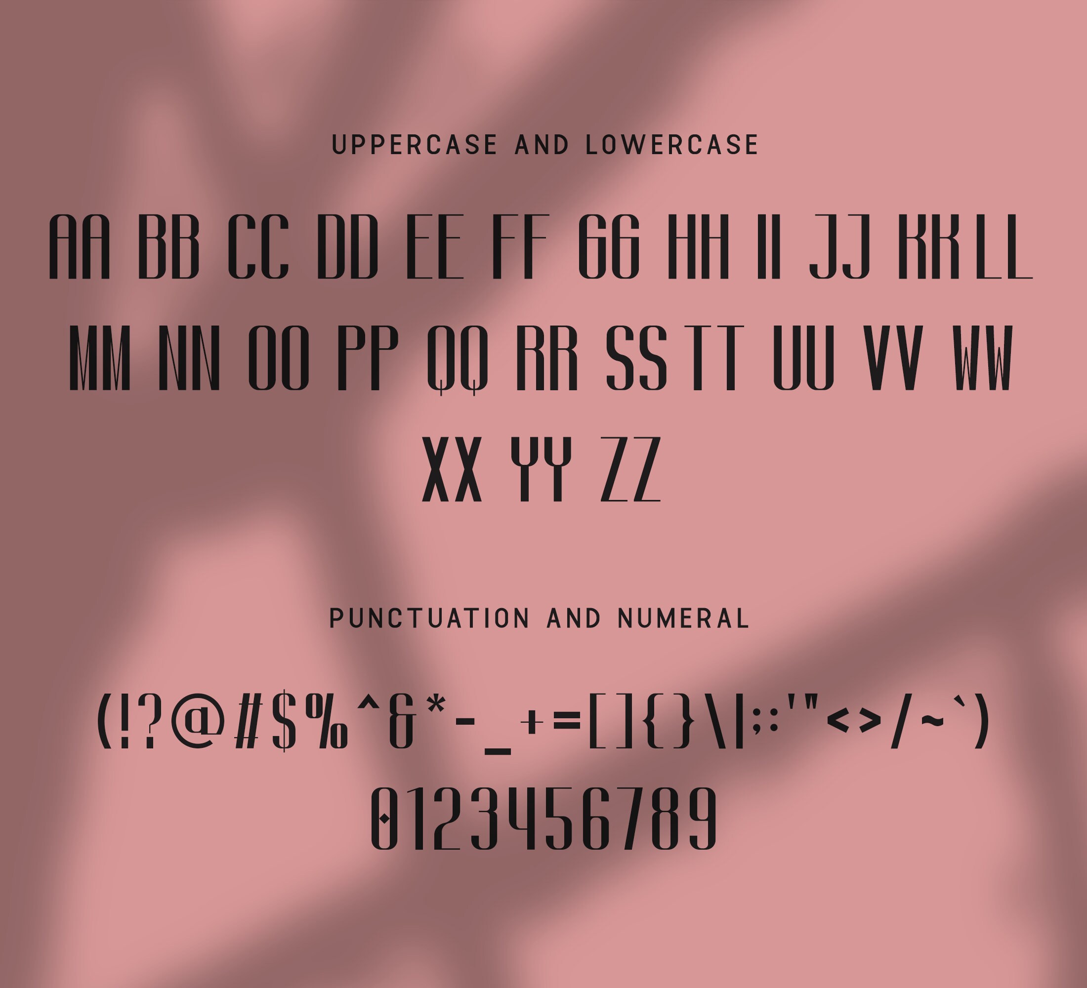 Modern Font, Sans Serif Font, Font Style, Graphic Design - Sleek ...