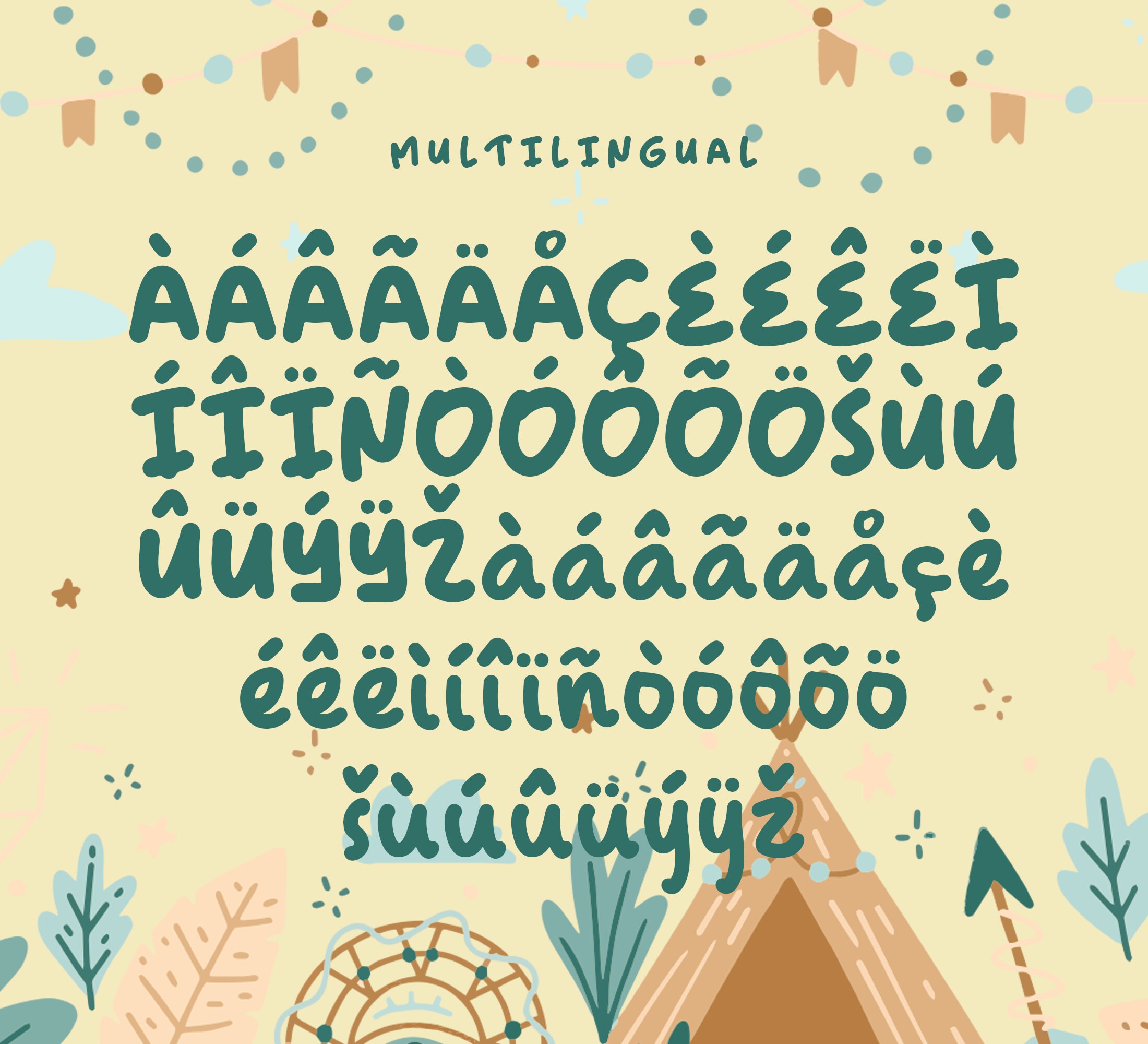 Modern Font, Playful Font, Cartoon Font, Kids Font - Cup Cat A Fun and ...