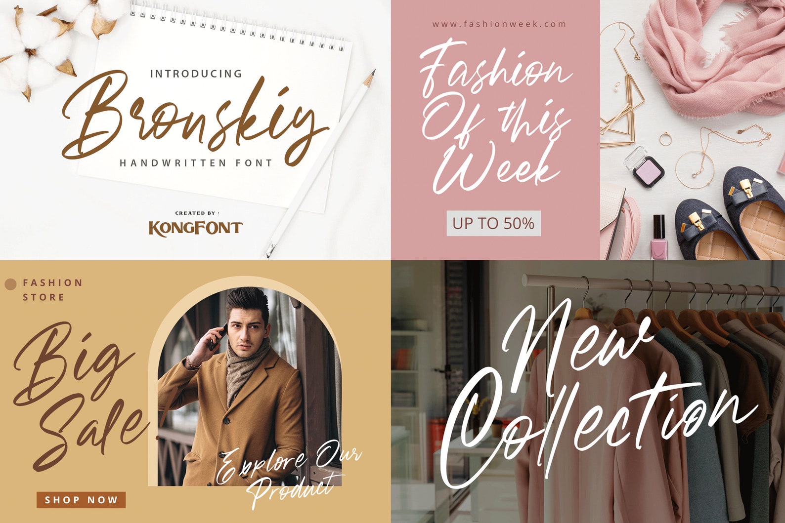 Modern Cursive Font Bundle, Cursive Font, Calligraphy Font, Script Font ...