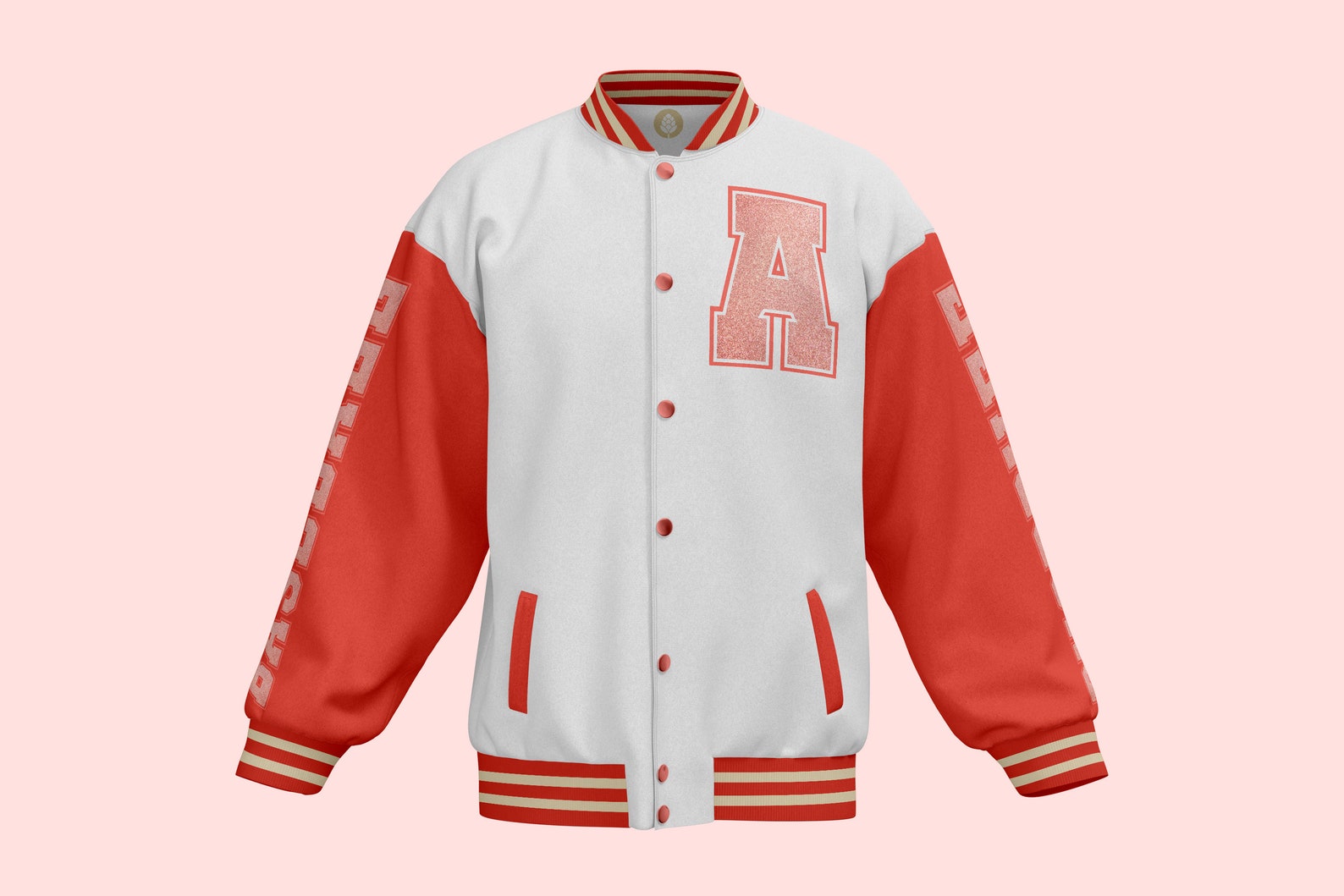 Modern Varsity Glitter Font, Font SVG, Baseball Font, Varsity Jacket ...