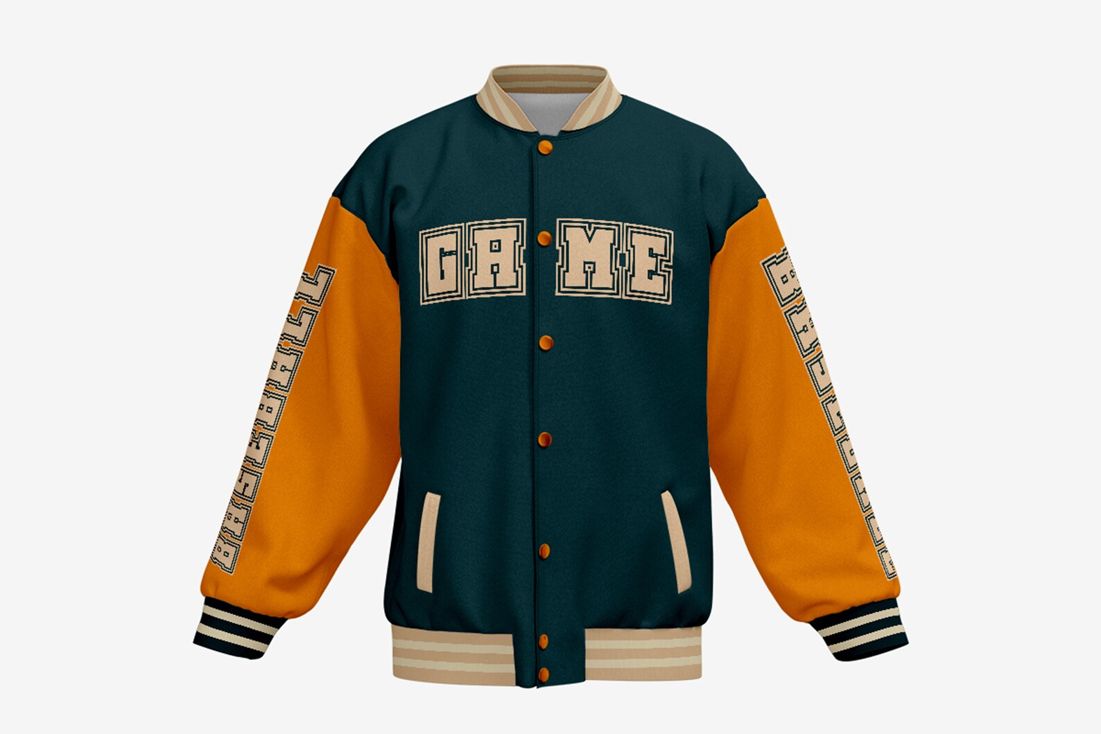 Modern Varsity Font SVG, Vintage Varsity Font, Font Varsity Letter ...