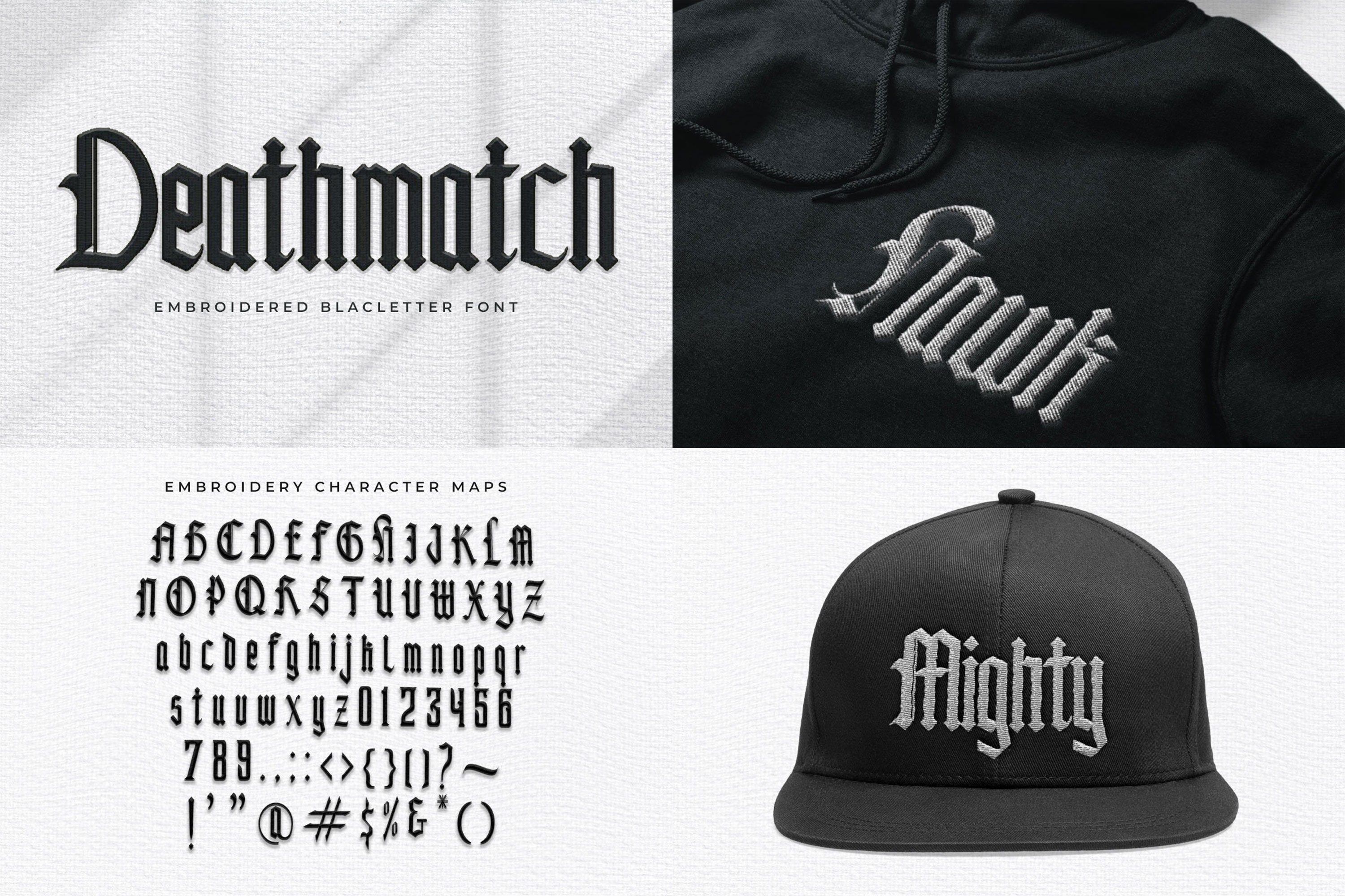 Modern Embroidery Font Bundle, BX Embroidery Fonts, Applique Embroidery ...