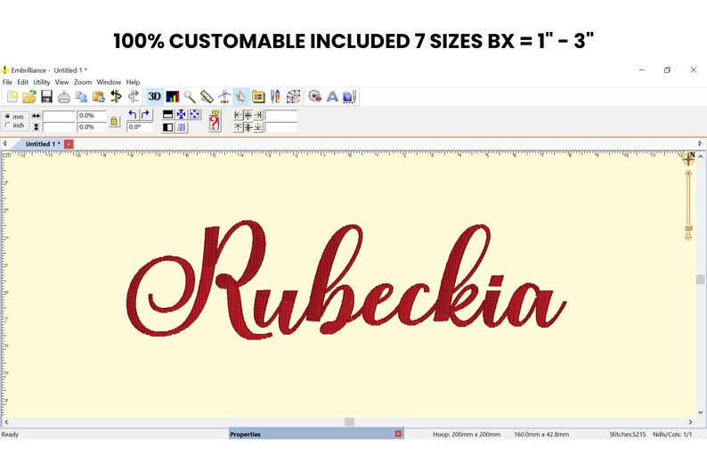 Modern Christmas Embroidery Font Bundle, Christmas Designs, Machine ...