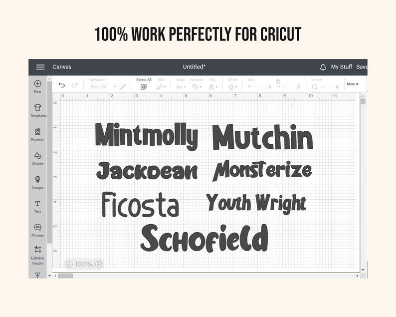 Modern Kids Font Bundle, Cricut Fonts, Girly Fonts, Fun Font, Friends ...