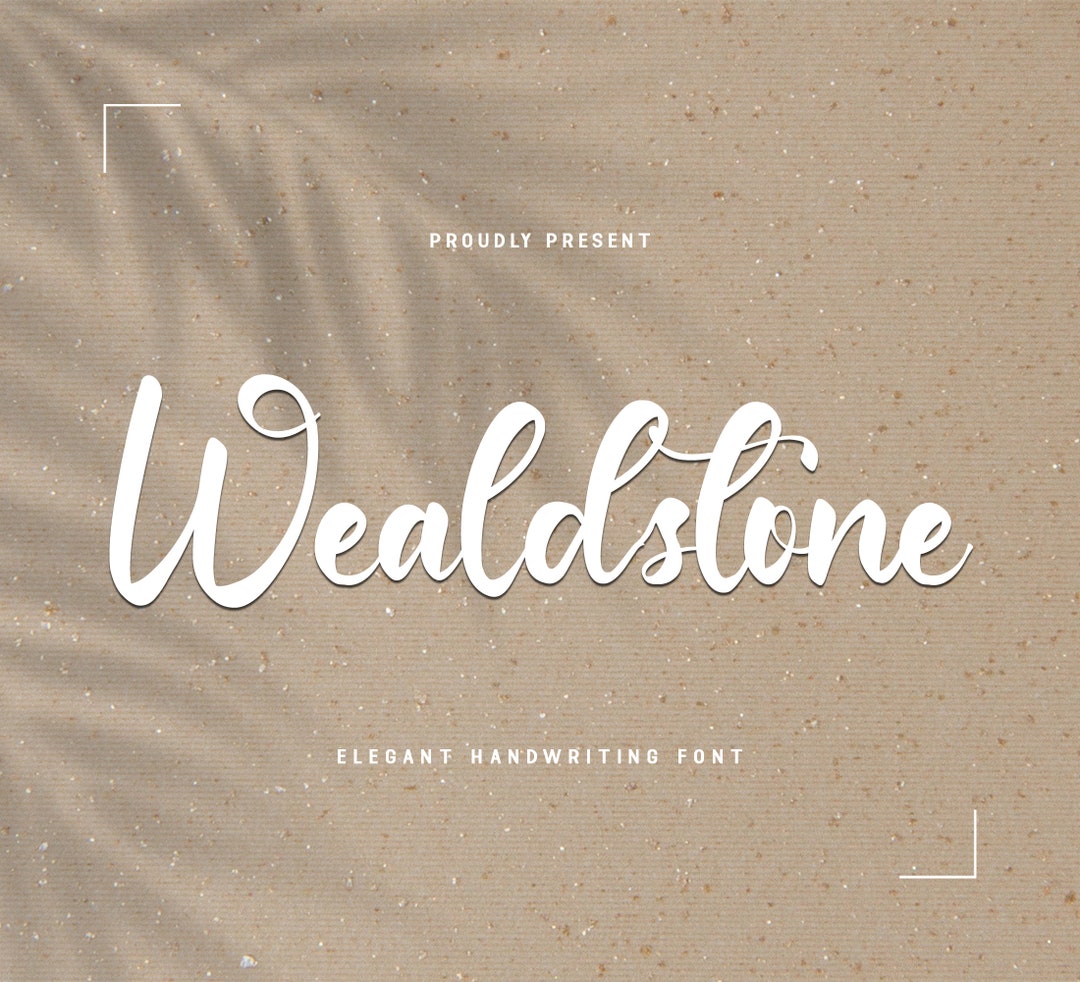 Modern Font, Script Font, Professional Font, Design Font - Elegant ...