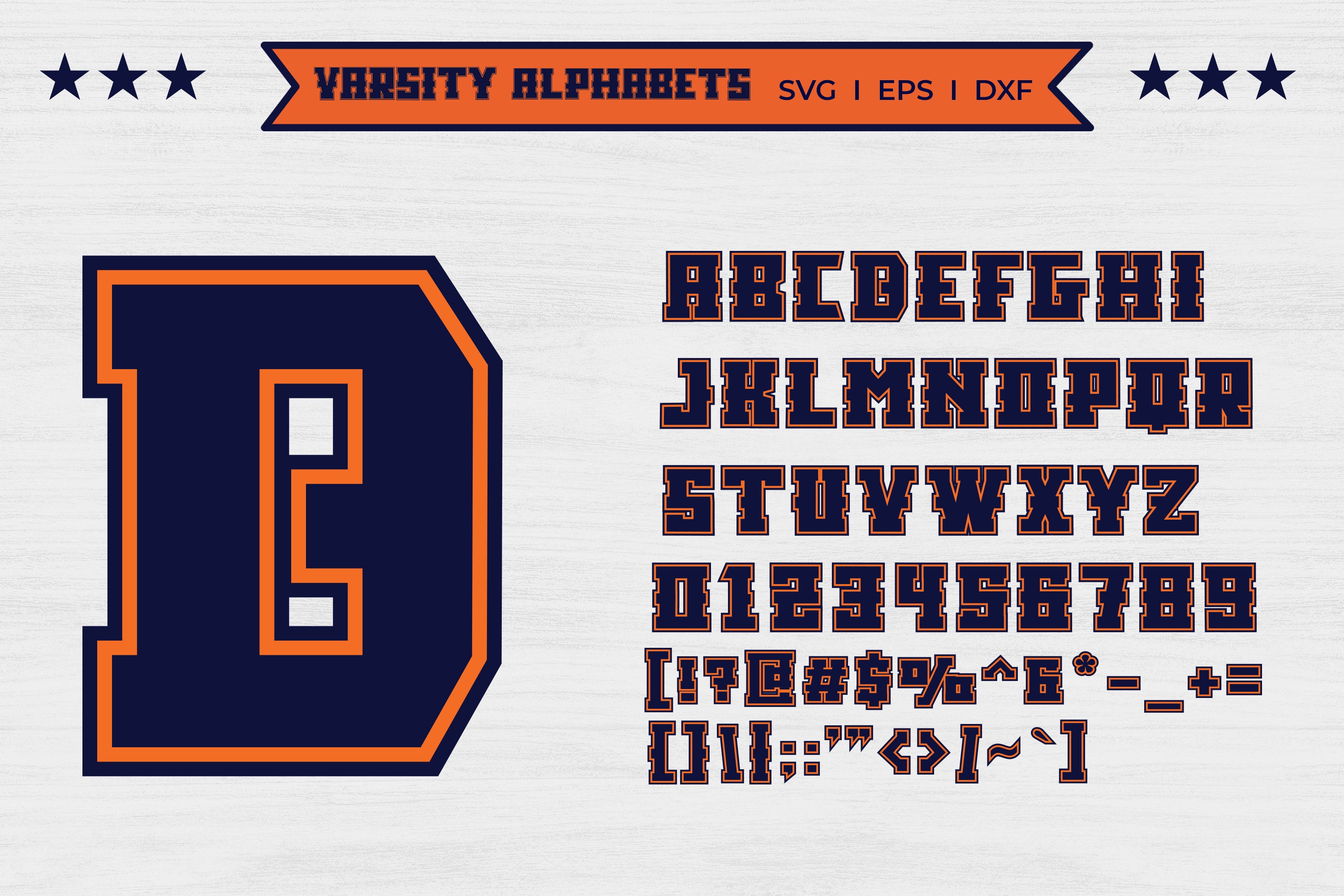 Modern Varsity Double Stroke Font, Varsity Font SVG, Baseball Font ...