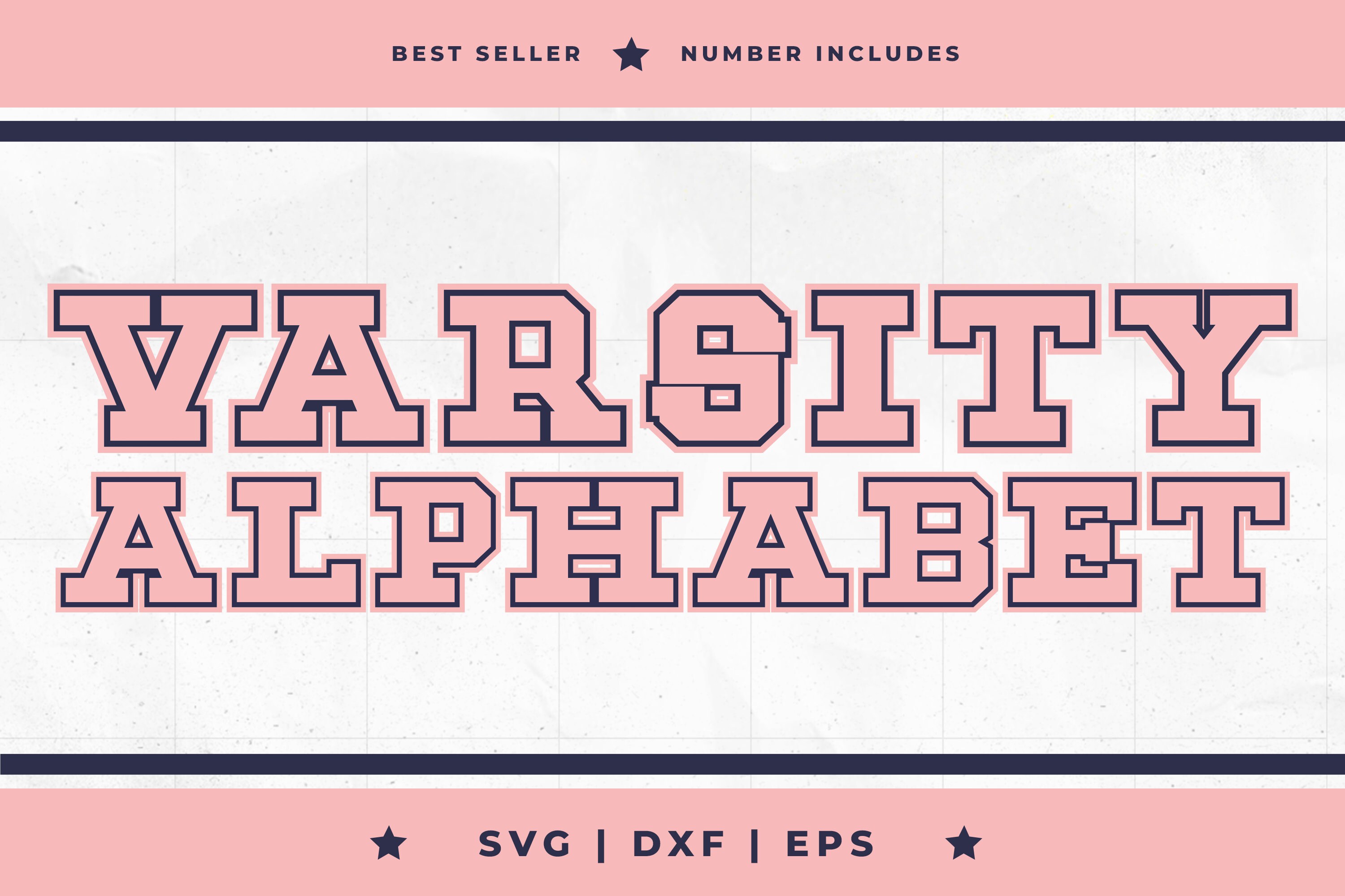 Modern Varsity Font SVG, Modern Fonts, Varsity Jacket, Varsity Letters ...