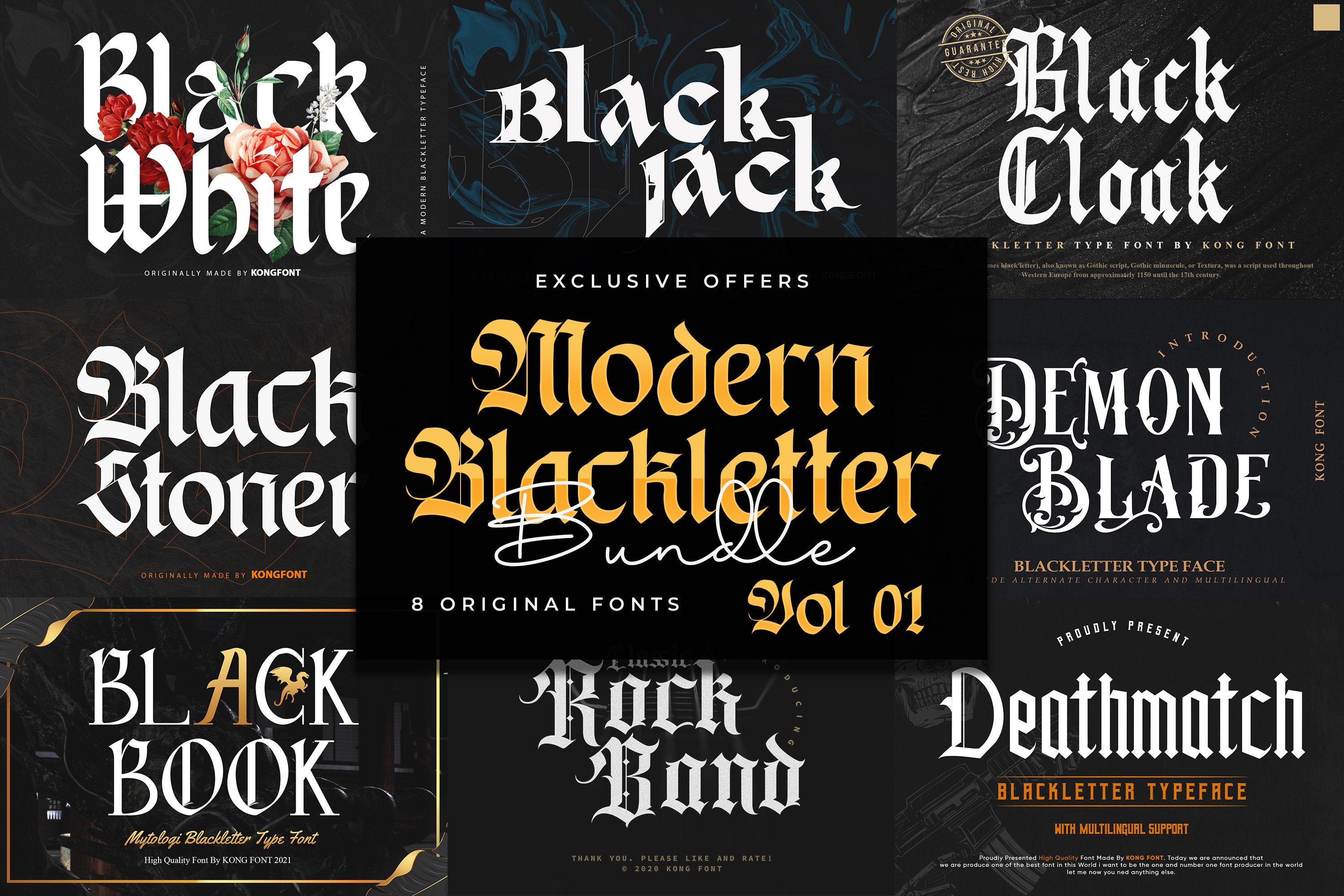 Black Letter Font