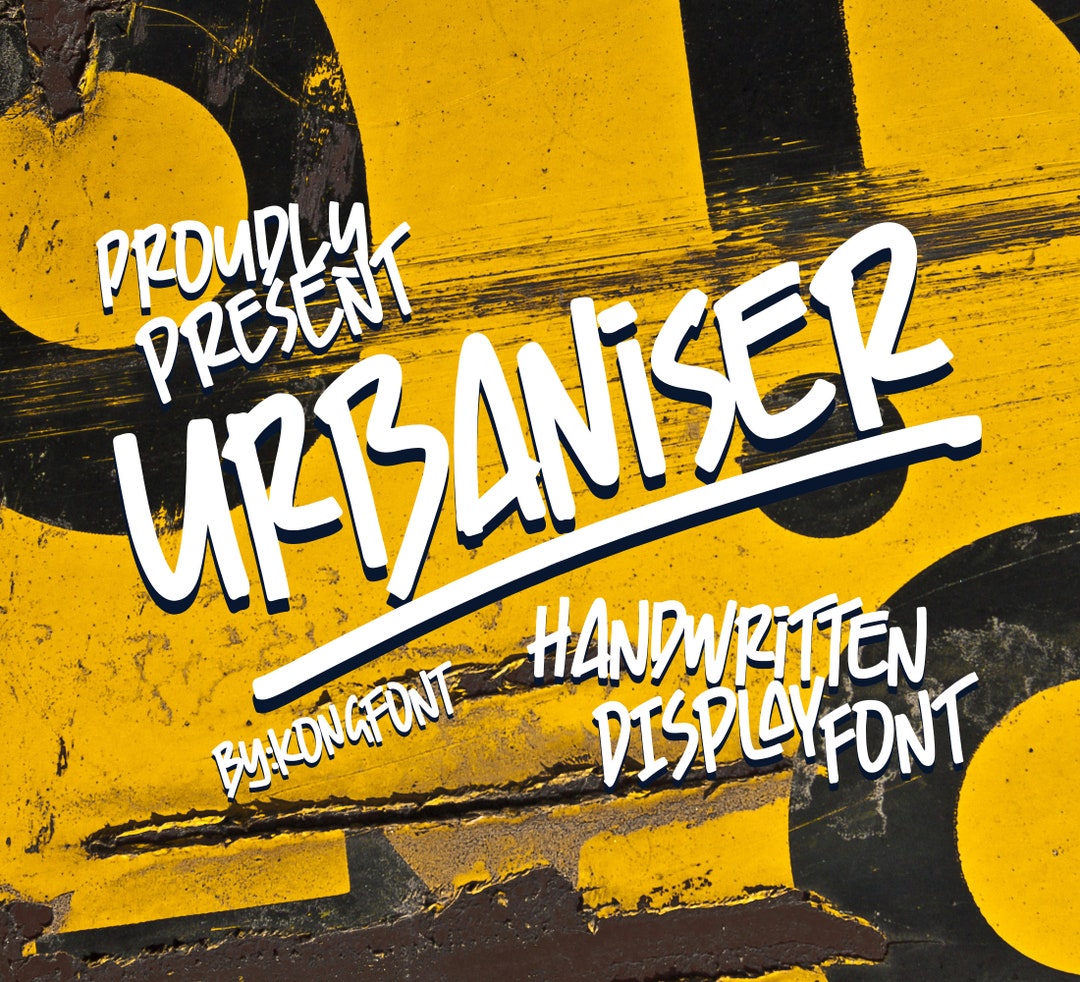 Modern Font, Stylish Font, Unique Font - Modern Handwritten Display ...