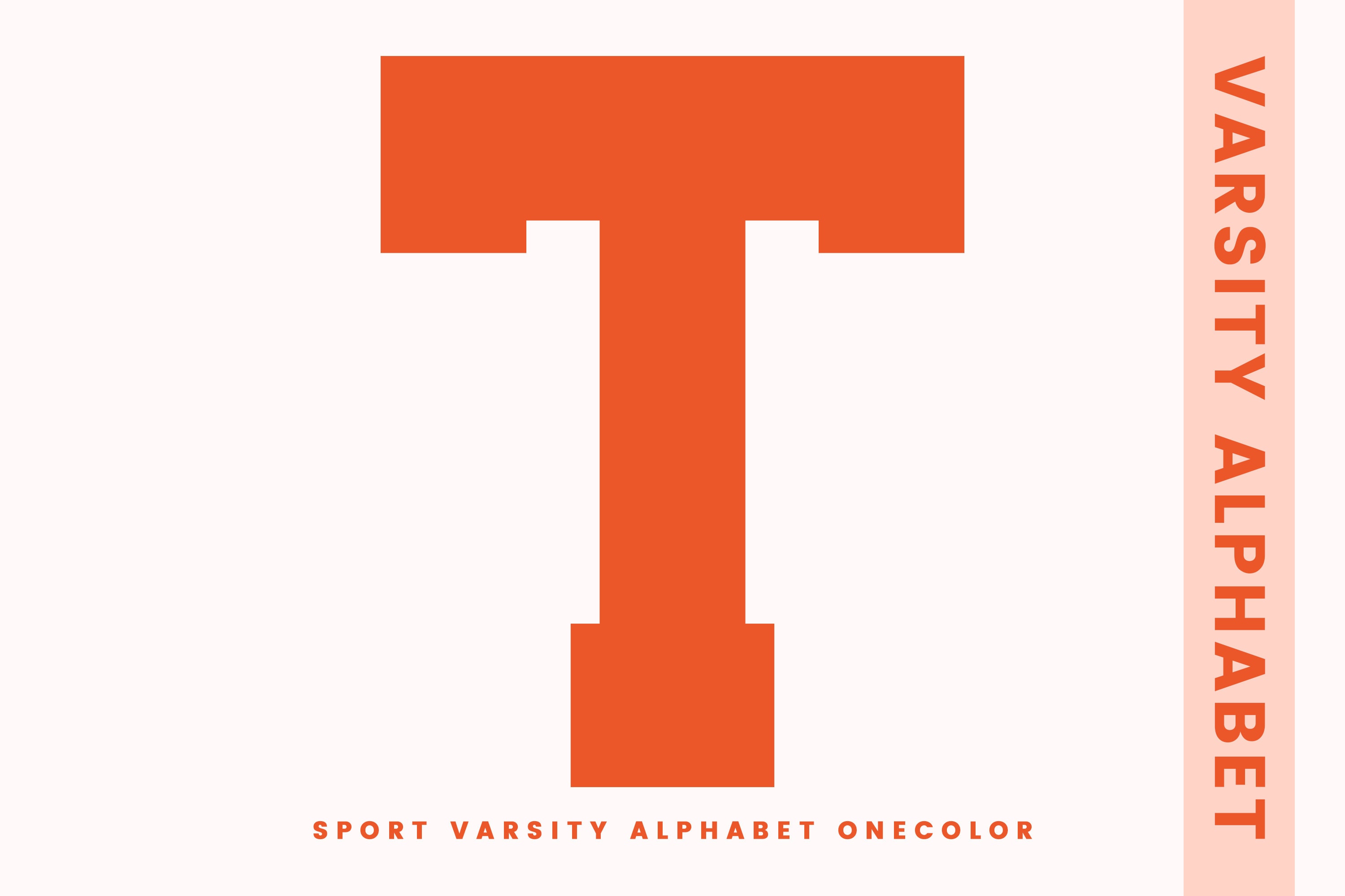 Modern Varsity Font SVG Varsity Letter Sports Font Retro - Etsy
