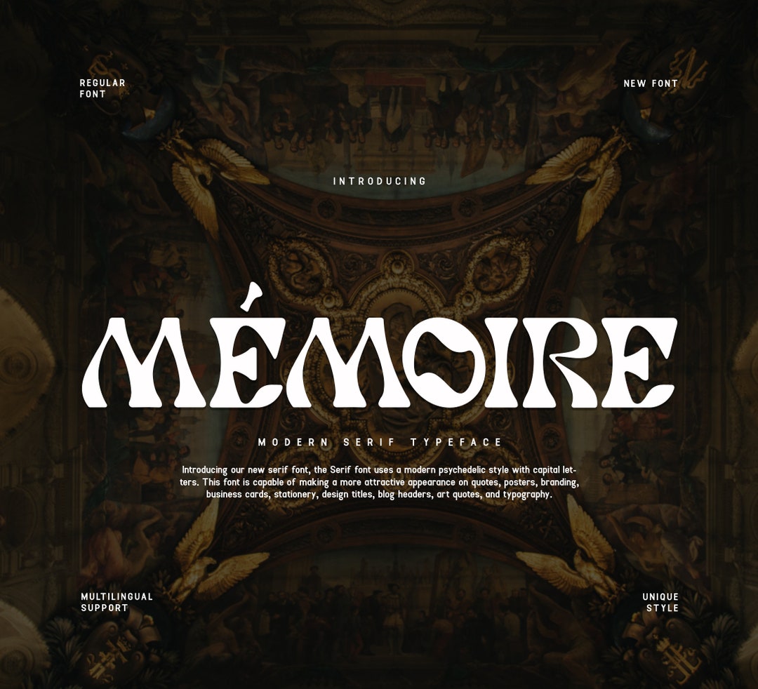 Modern Font, Classy Font, Display Font, Font, Elegant Typeface ...