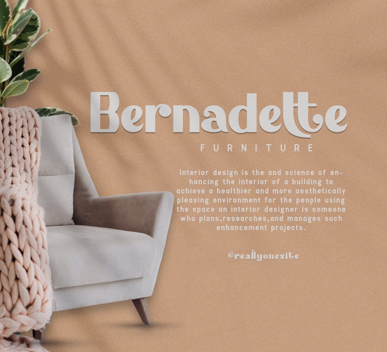 Modern Font, Sans Serif Font, Sleek Typeface - Elevate Your Work With ...