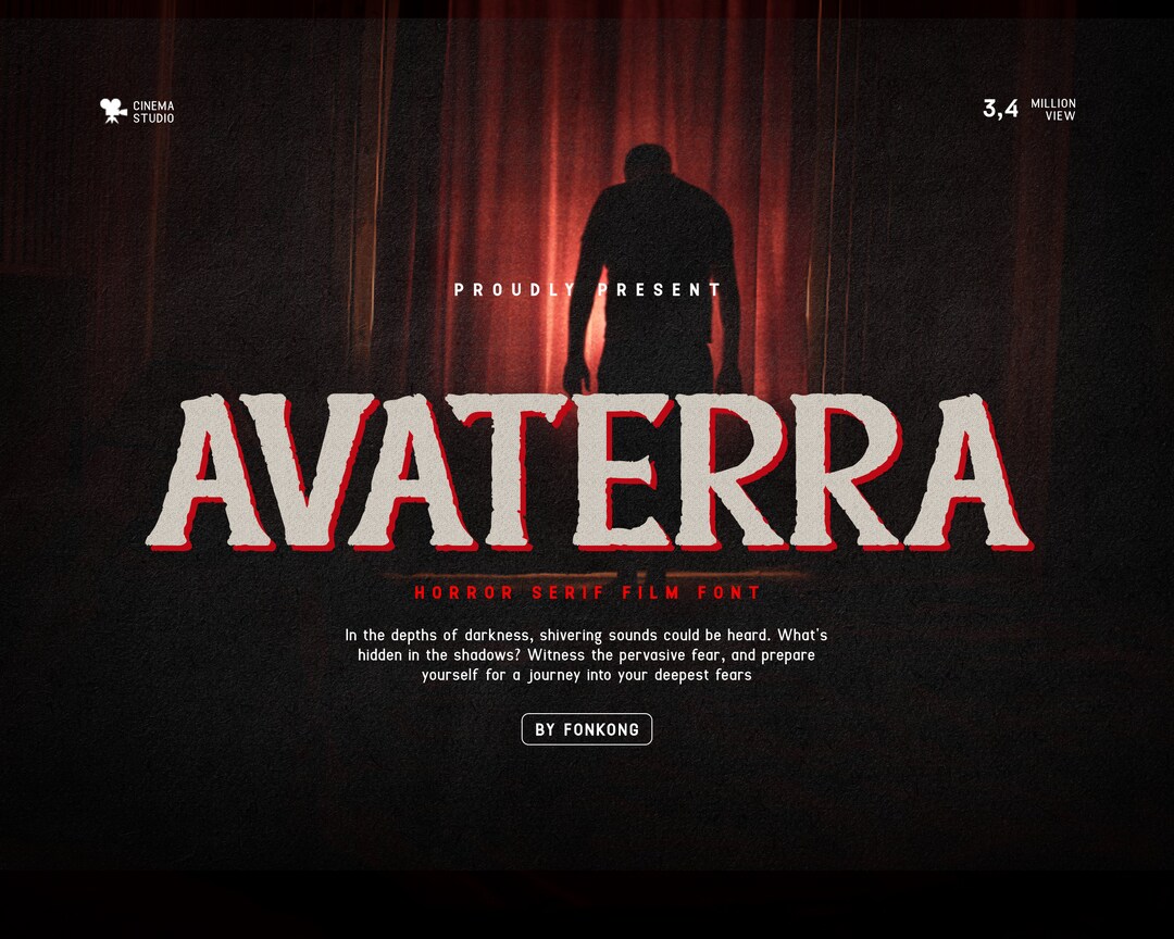 Modern Font, Serif Font, Elegant Serif, Font, Web Font - Avaterra Serif ...