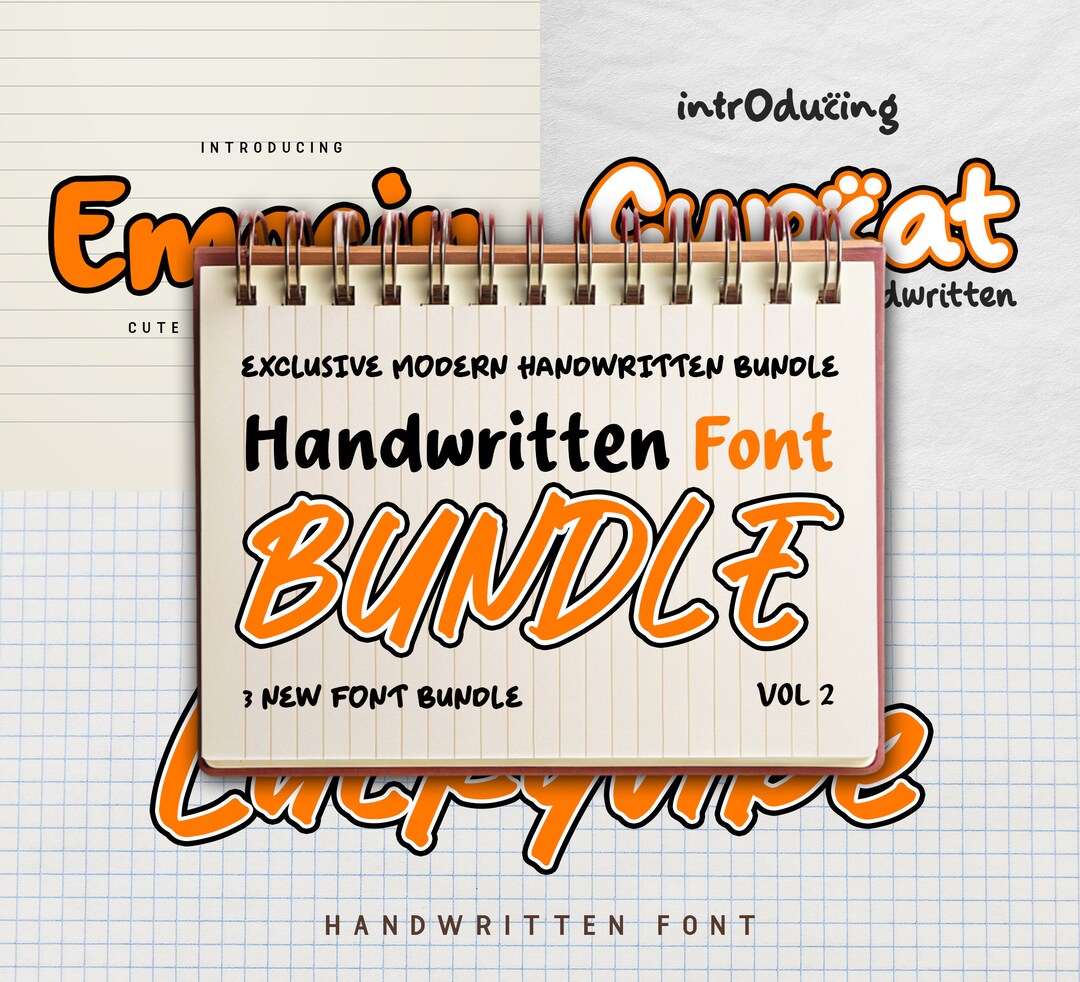 Modern Font Bundle, Design Fonts, High Quality Font - Modern ...