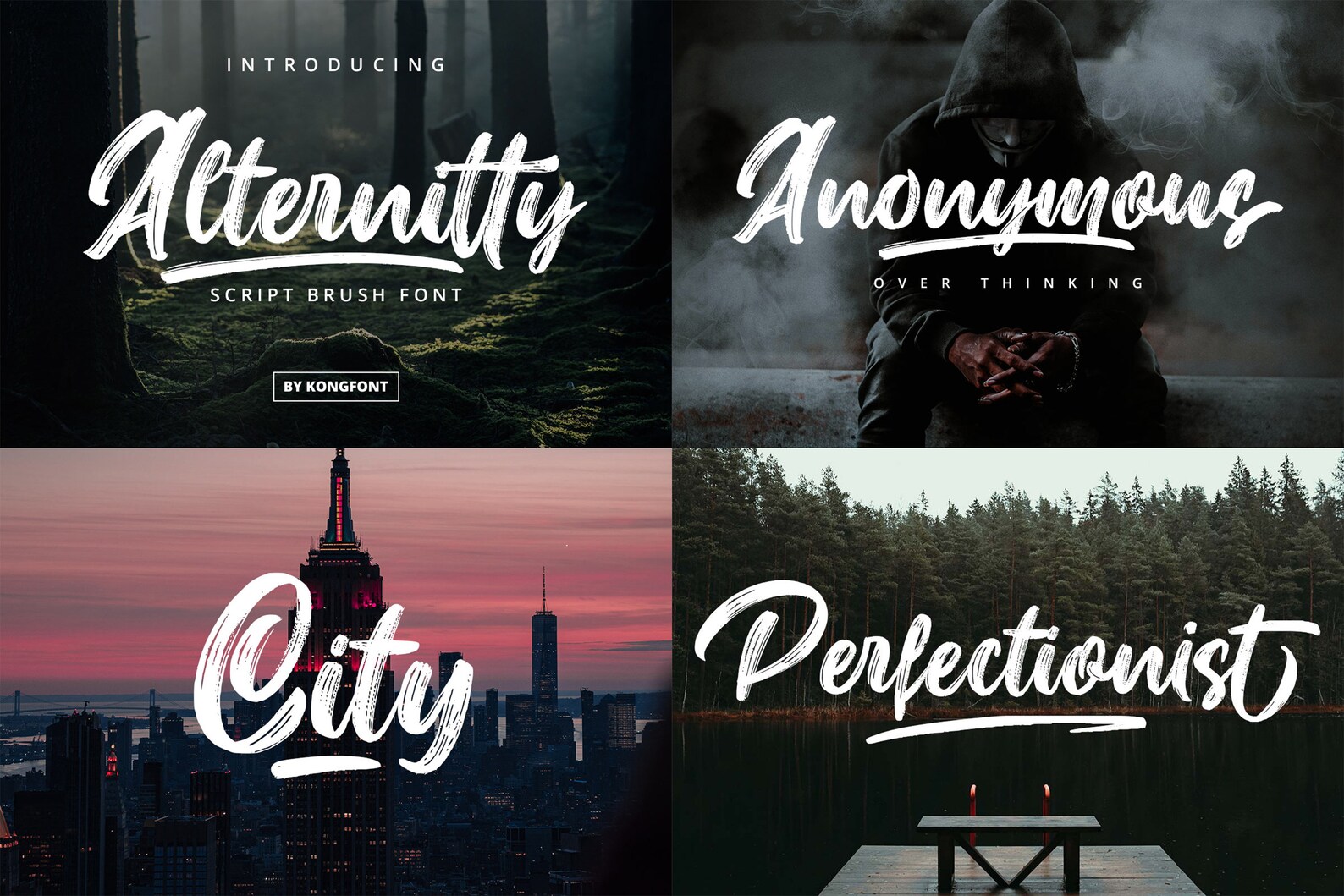 Modern Brush Font Bundle, Brush Font, Adventure Font, Handwritten Font ...