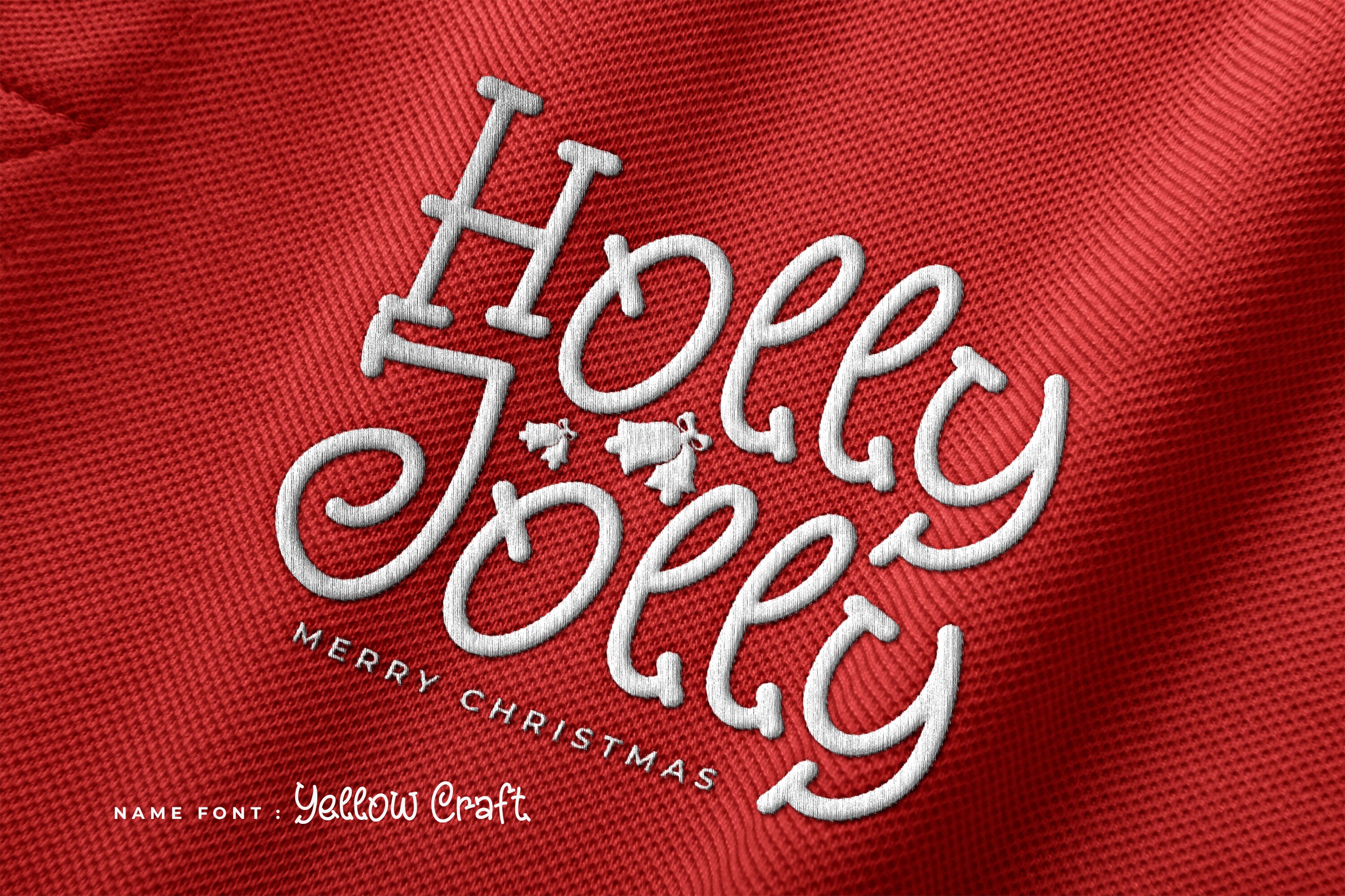 Modern Christmas Embroidery Font Bundle, Applique Embroidery ...