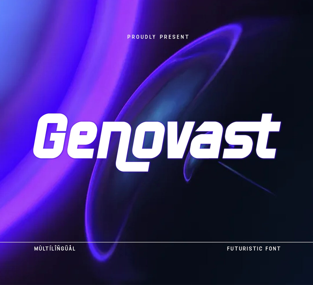 Modern Font, Display Font, Futuristic Design, Professional Font ...
