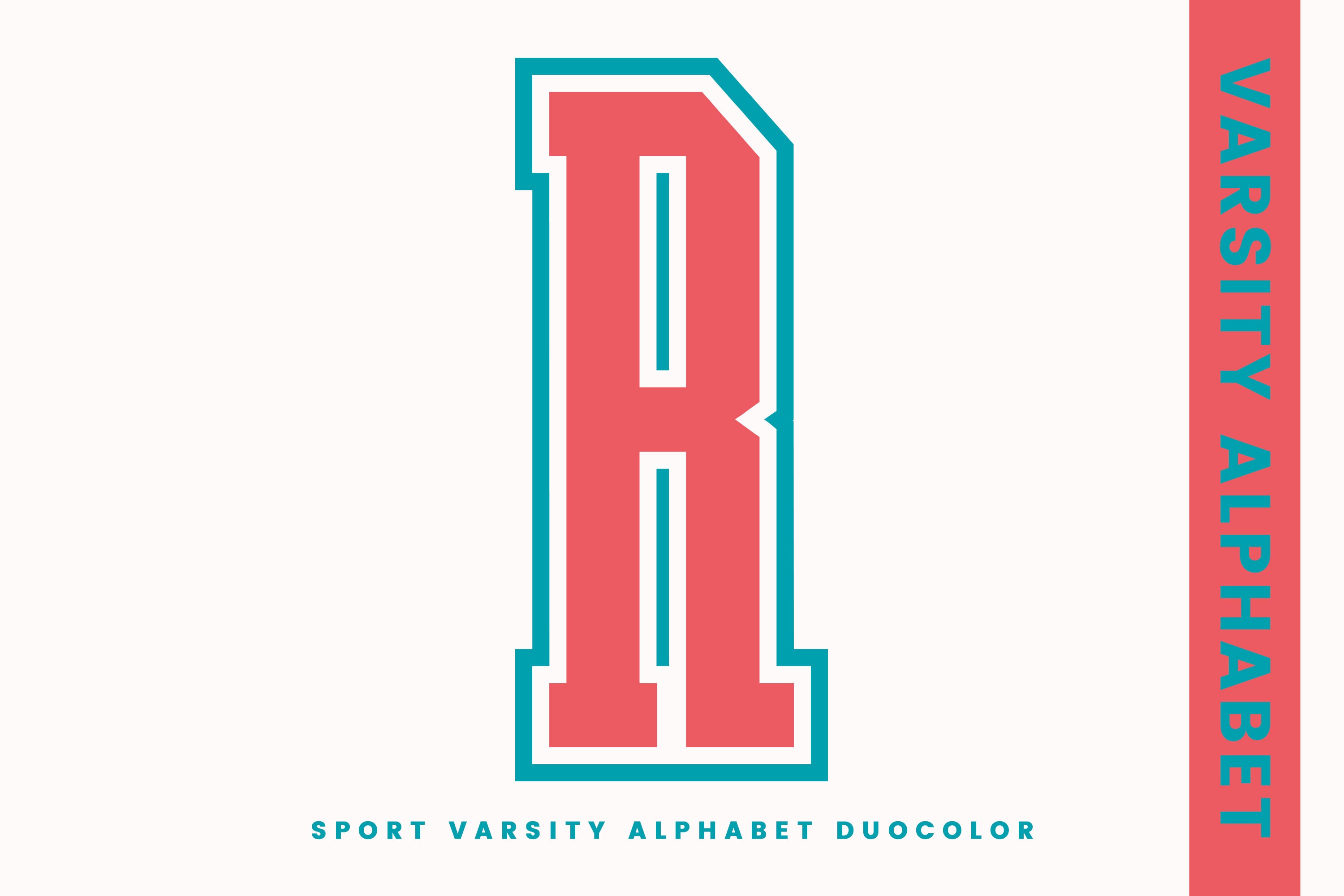 Modern Varsity Font SVG, Vector Font, College Font, Baseball Font ...