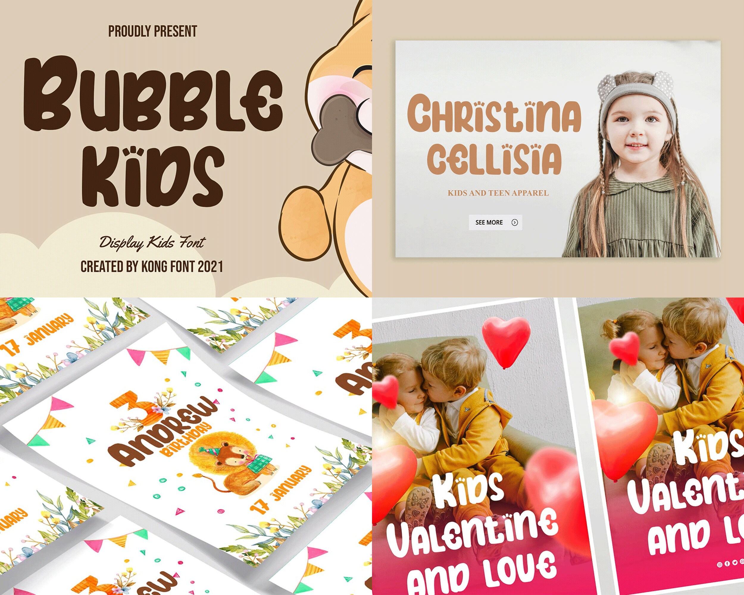 Modern Font, Font, Commercial Fonts, Cute Font, Fun Font, Font Bundle ...