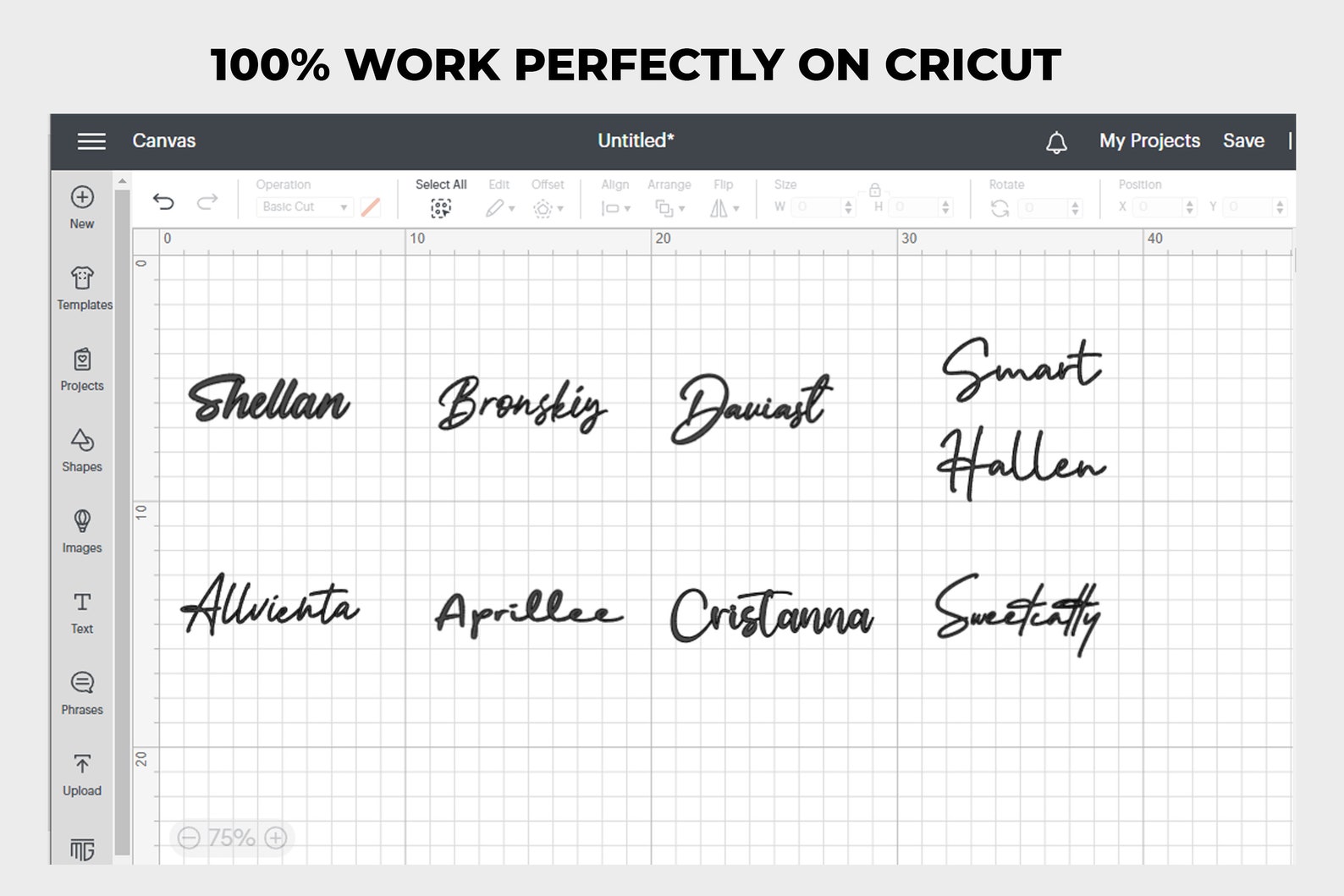 Modern Cursive Font Bundle Cursive Font Calligraphy Font - Etsy