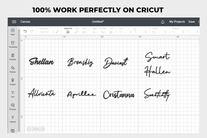 Modern Cursive Font Bundle Cursive Font Calligraphy Font - Etsy