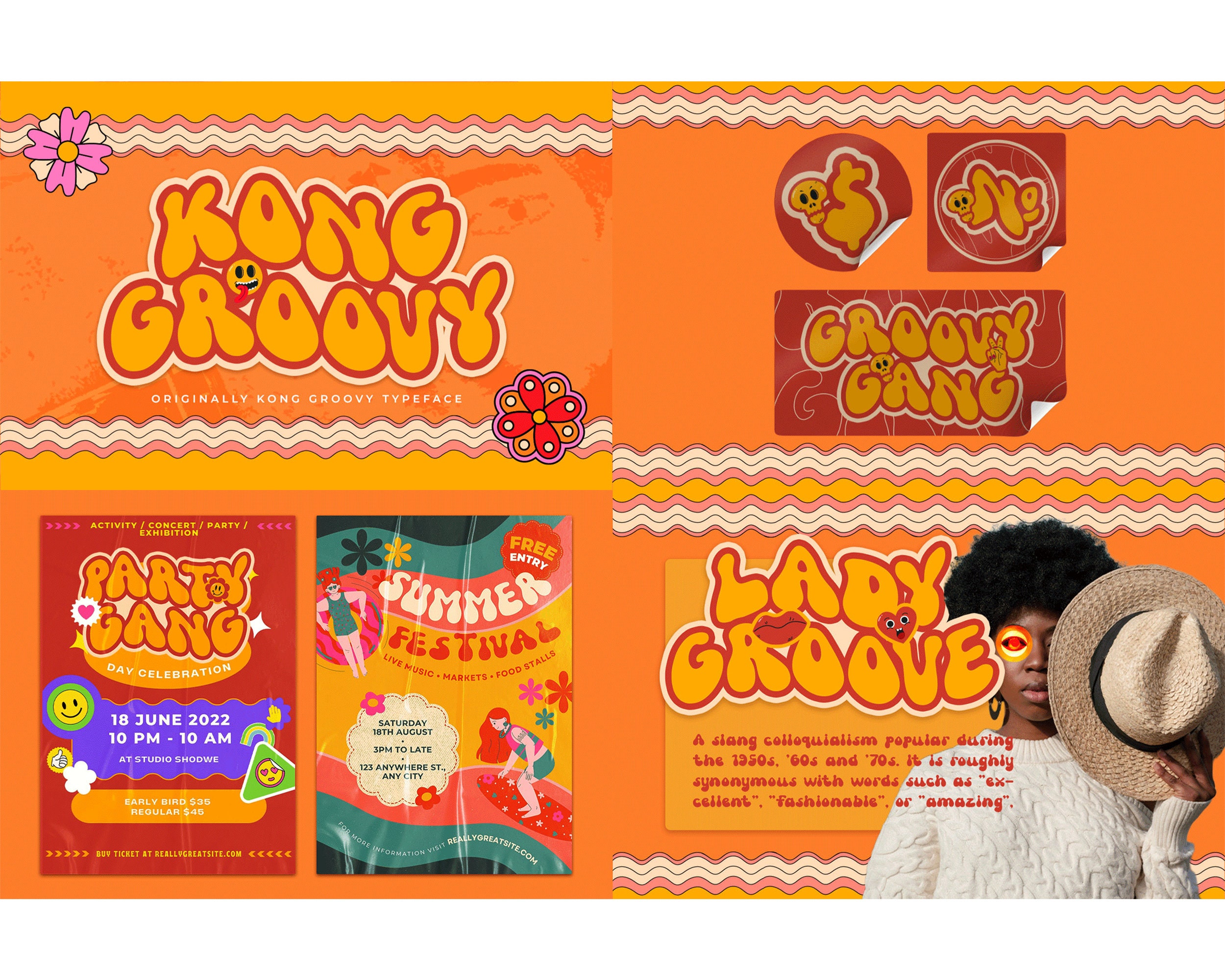 Modern Cute Font Bundle, Cute Font, Fun Font, Smooth Fonts, Doodle ...