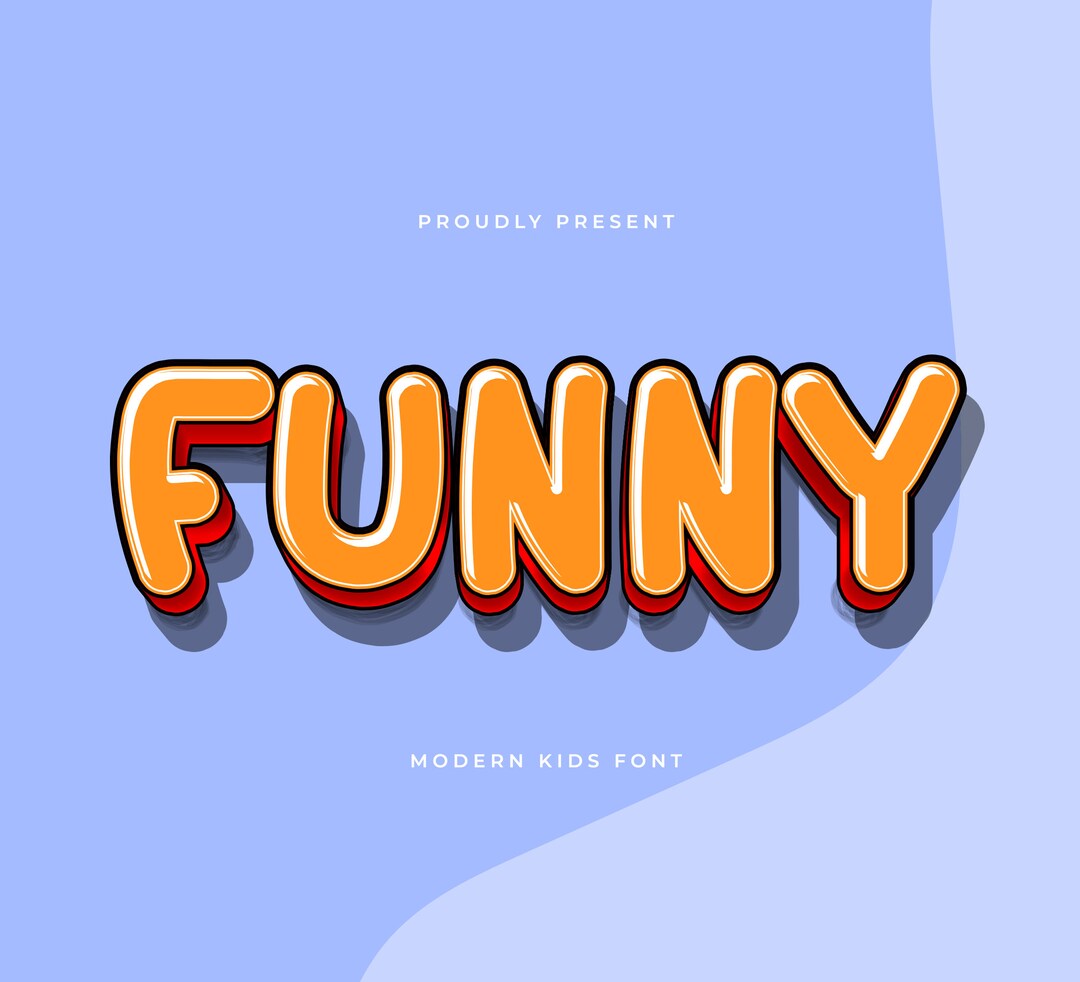 Modern Font, Elegant Font, Playful Font, Funny Font, Kids Font - Funny ...