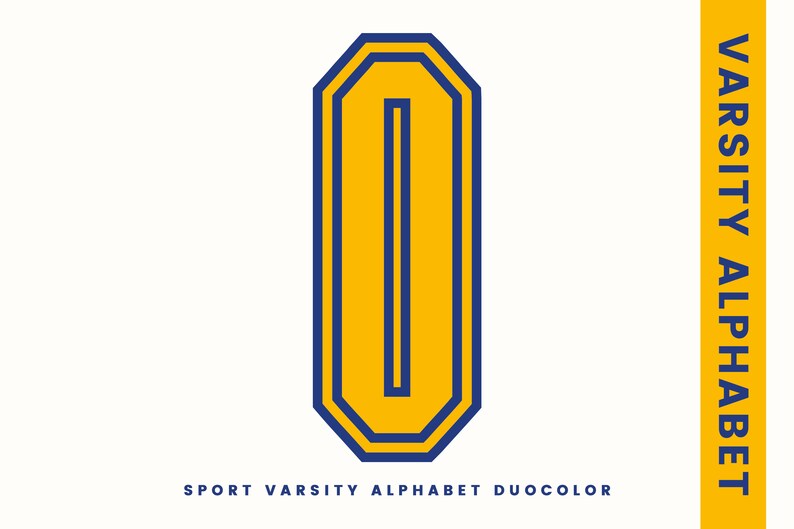 Modern Varsity Font SVG, Varsity, Font, Varsity Letter, Varsity Font ...