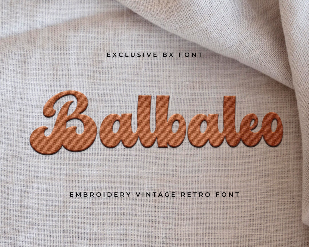 Modern Embroidery Font, Best Embroidery Font, BX Embroidery Fonts, DST ...