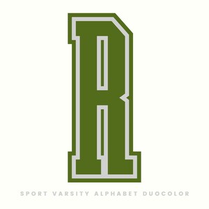 Modern Varsity Font SVG, Varsity, Font, Baseball Font, Varsity Font ...