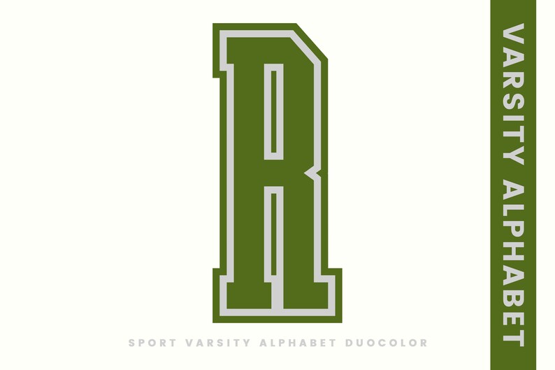 Modern Varsity Font SVG Varsity Font Baseball Font Varsity - Etsy