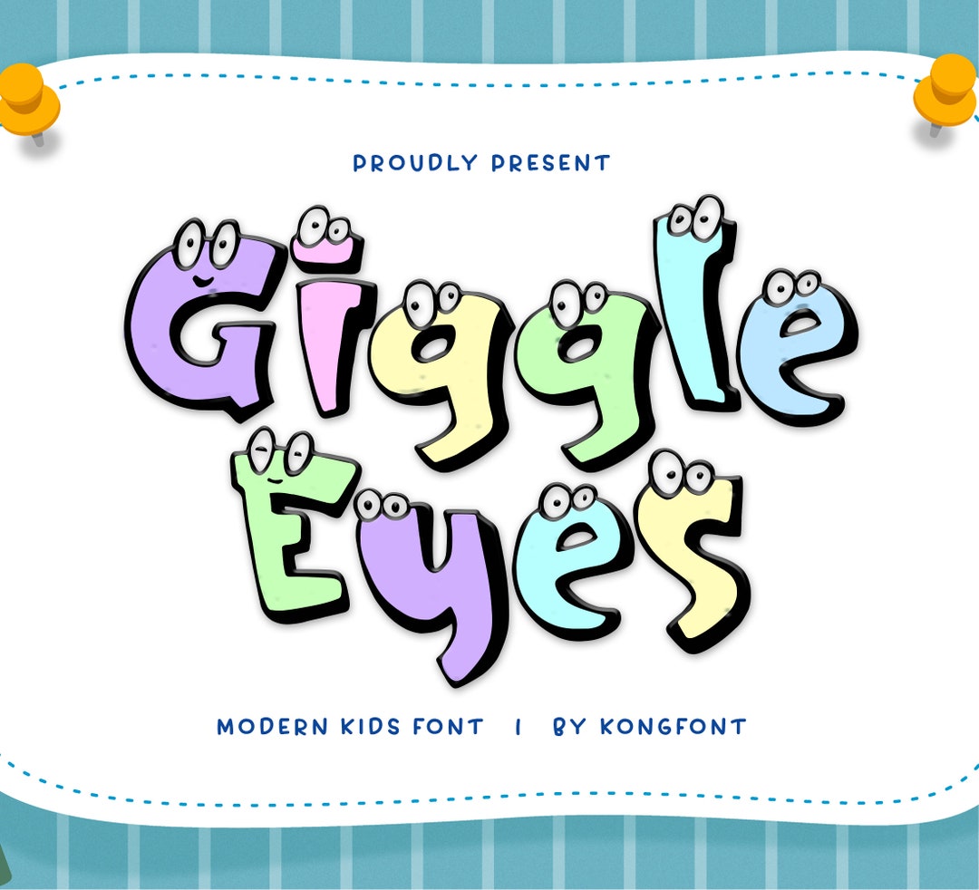 Modern Font, Kids Font, Creative Font, Cute Font, Educational Font ...