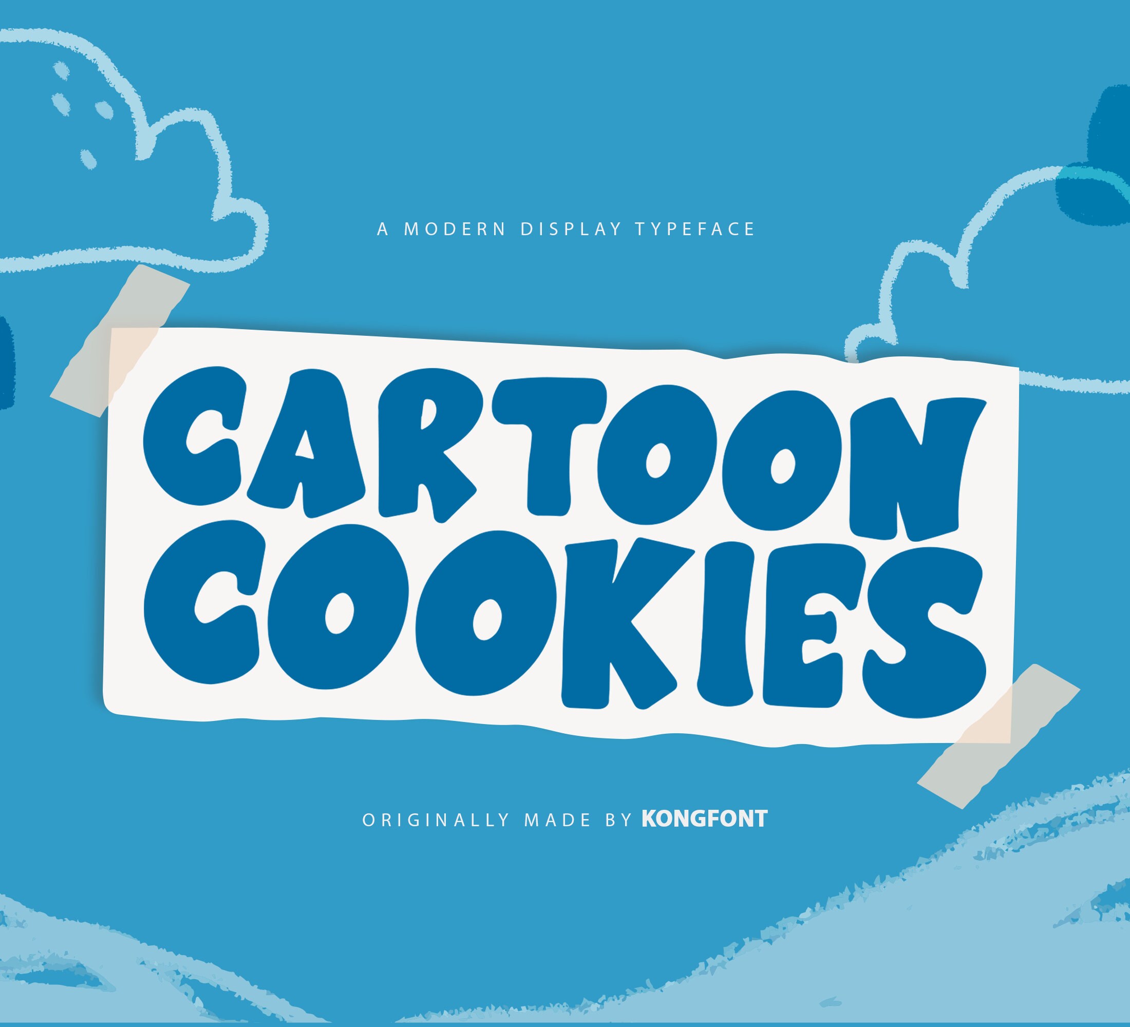 Modern Font, Kids Font, Cartoon Font, Cookies Font, Playful Typeface ...