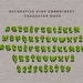 Embroidery Fonts Bundle, Modern Font, Dino Font Set - Dino Embroidery ...