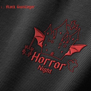 Modern Horror Embroidery Font Bundle, Embroidery Font, Groovy Font ...
