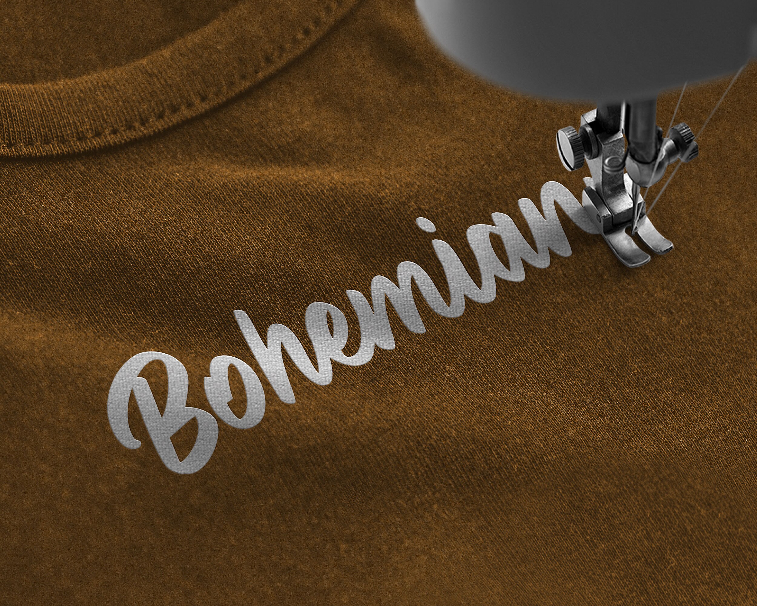 Modern Embroidery Font Best Font Modern Font Commercial - Etsy