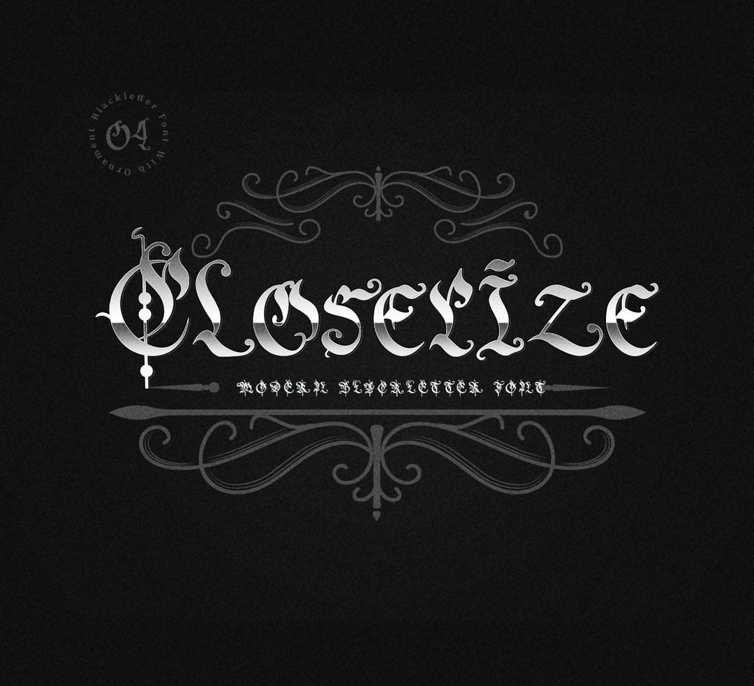 Modern Font, Display Font, Bold Typeface, High Quality Font Modern ...