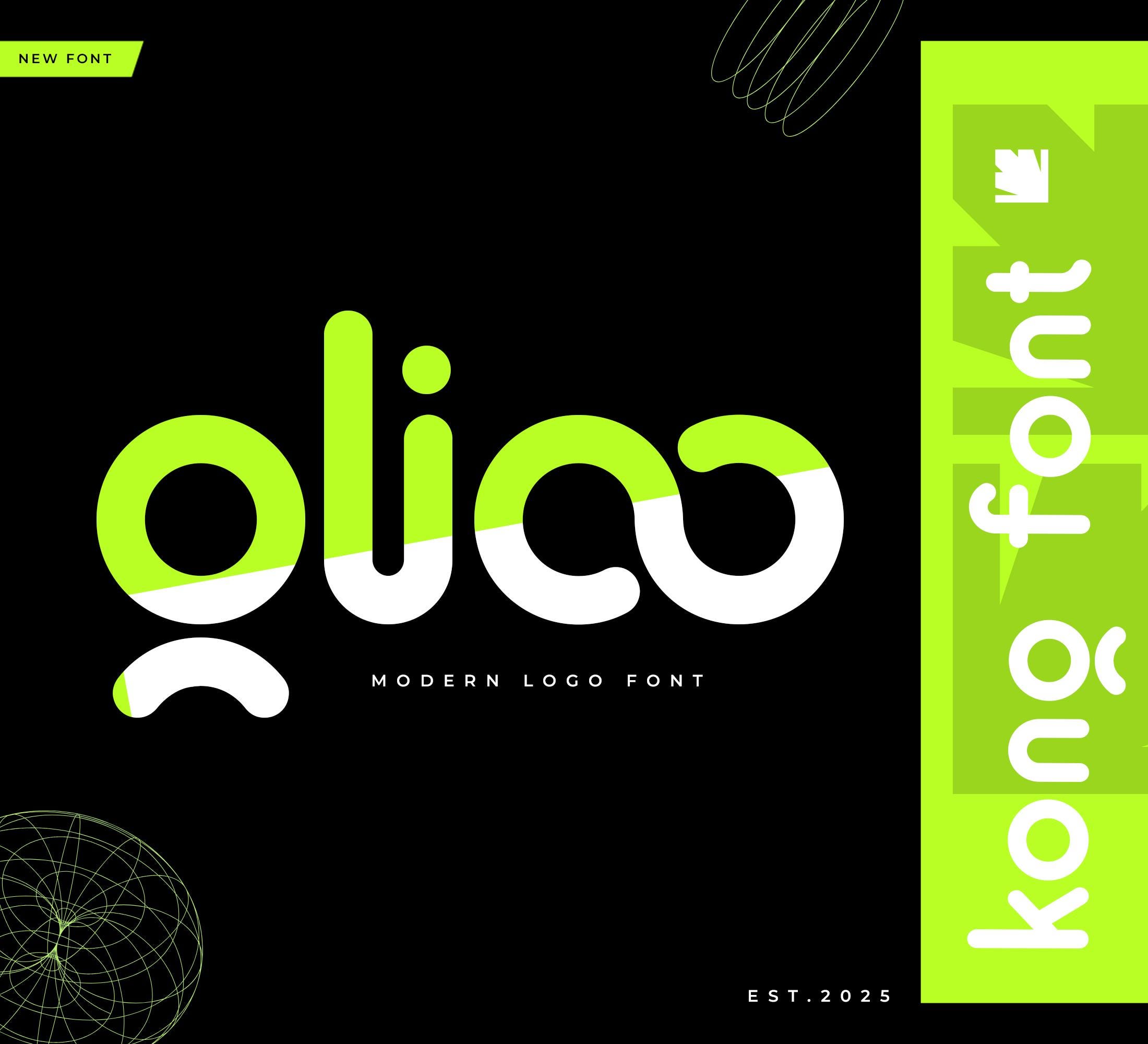 Modern Font, Display Font, Unique Typeface, Futuristic Font - Glioo ...