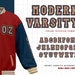 Modern Varsity Font SVG, Varsity Font, Sports Font, Vector Font ...