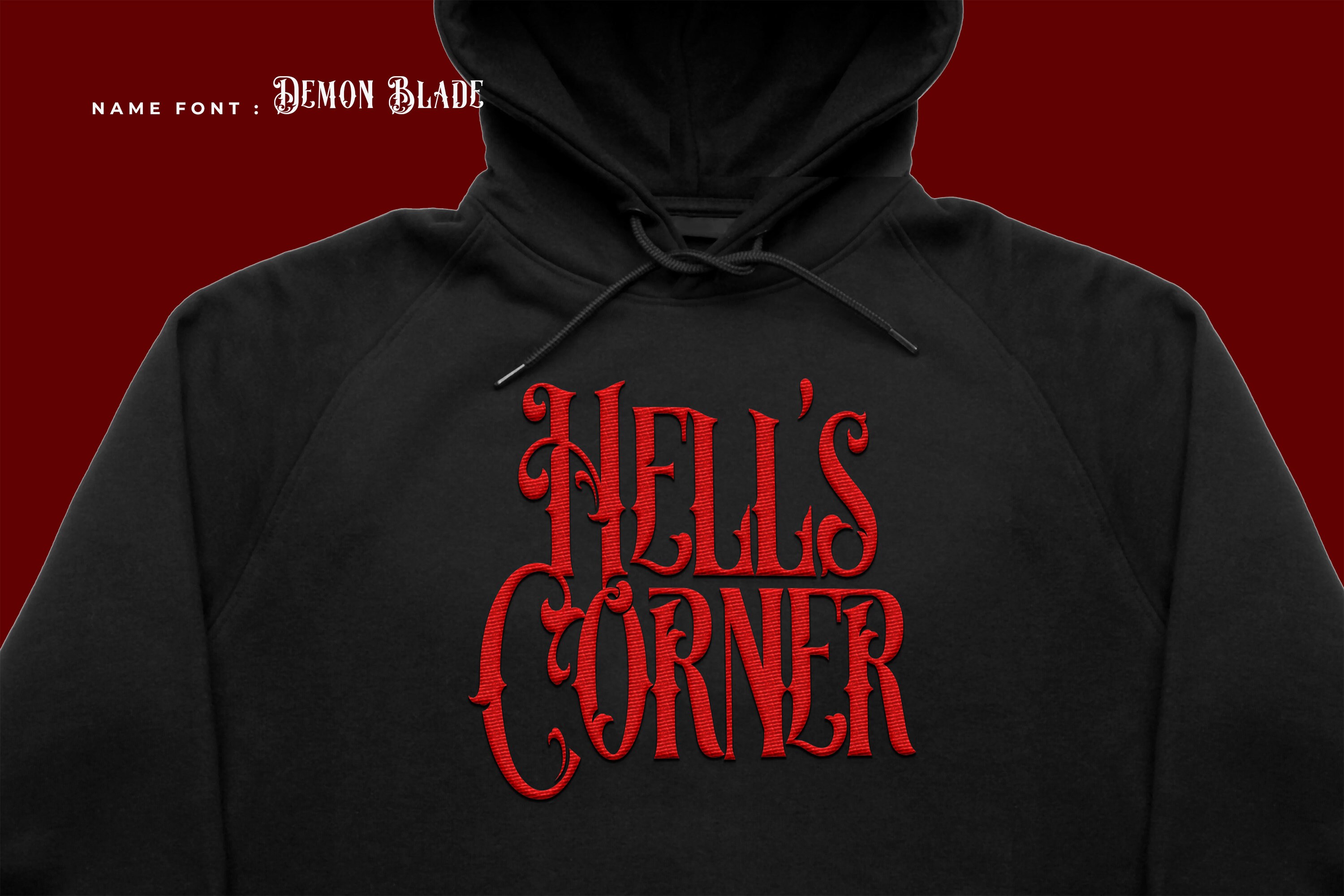Modern Horror Embroidery Font Bundle, Embroidery Font, Groovy Font ...