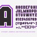 Modern Varsity Font SVG, Varsity Jacket, Sports Font, SVG File, Vector ...