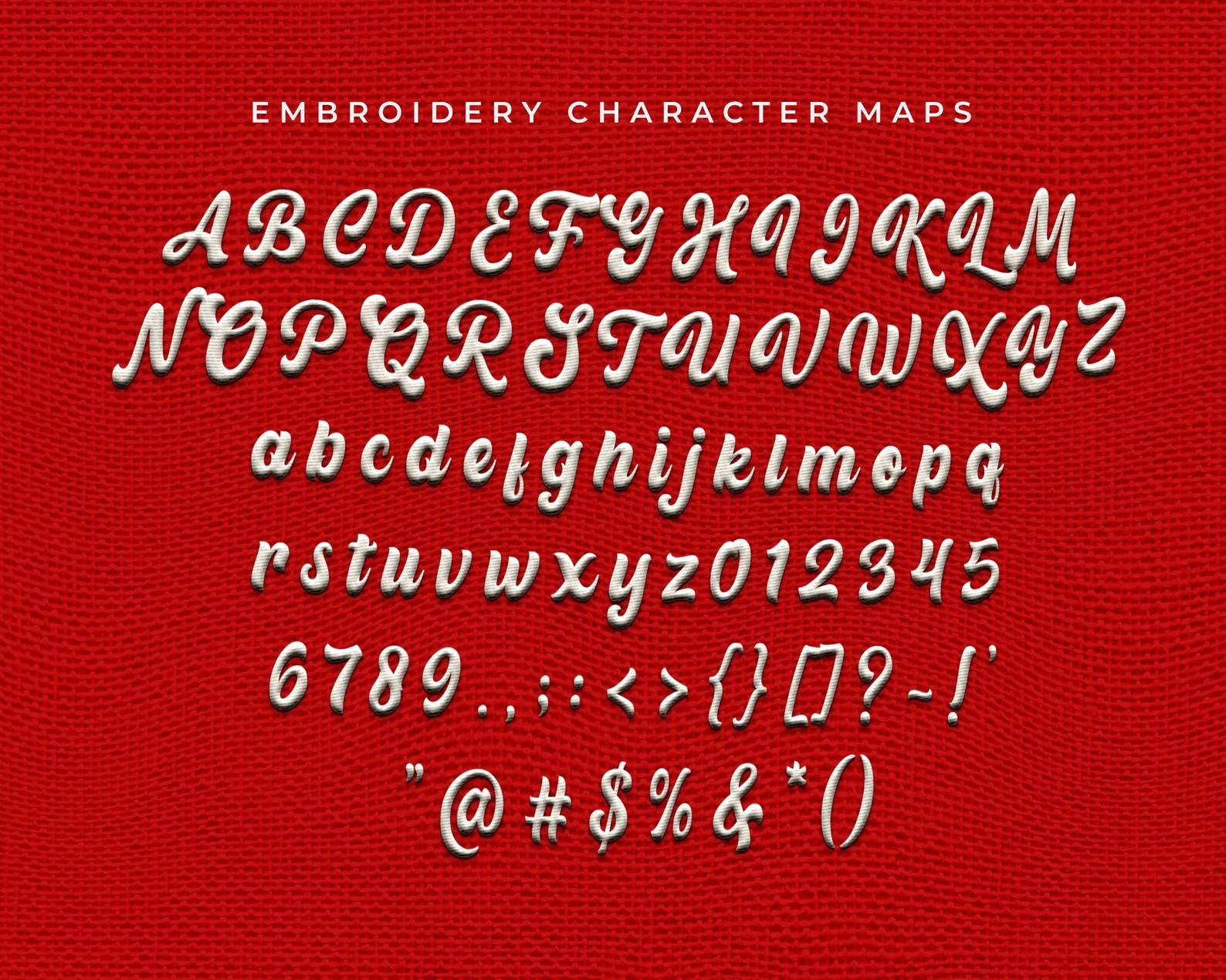 Modern Embroidery Font, Best Embroidery Font, BX Embroidery Fonts, DST ...