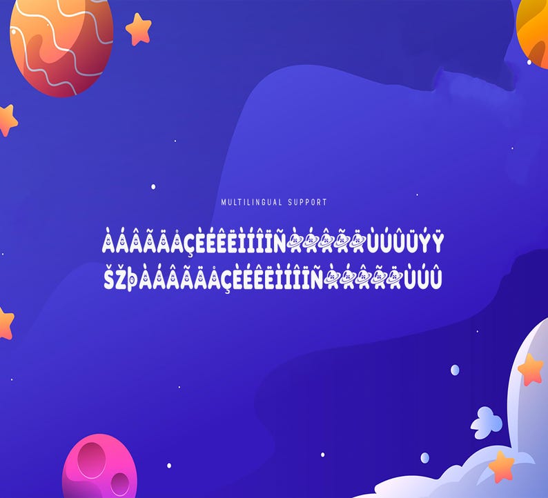 Skyforge Space Kids Font, Modern Display Font (TTF, OTF, WOFF) - Etsy