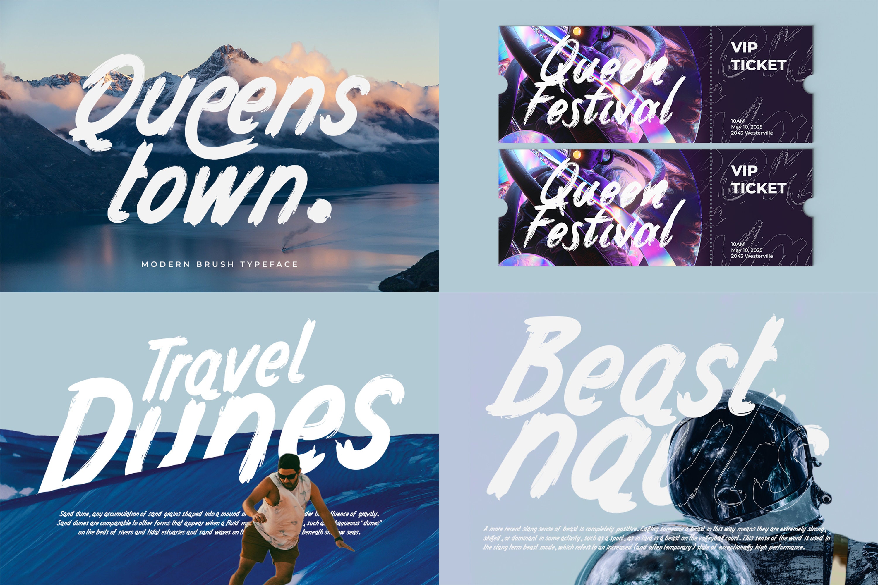 Modern Brush Font Bundle, Brush Font, Adventure Font, Handwritten Font ...