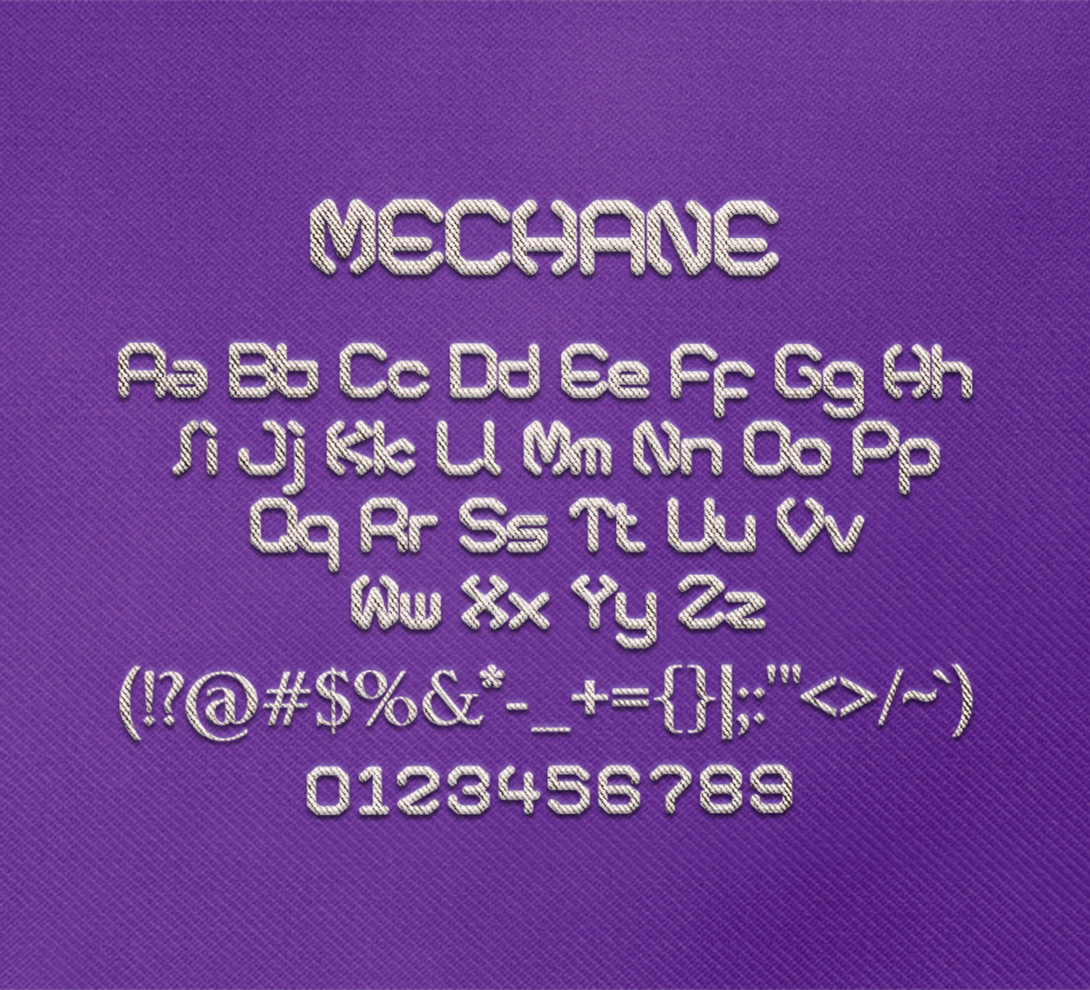 Modern Embroidery Font Bundle, Embroidery Font, Modern Font, Bundle ...