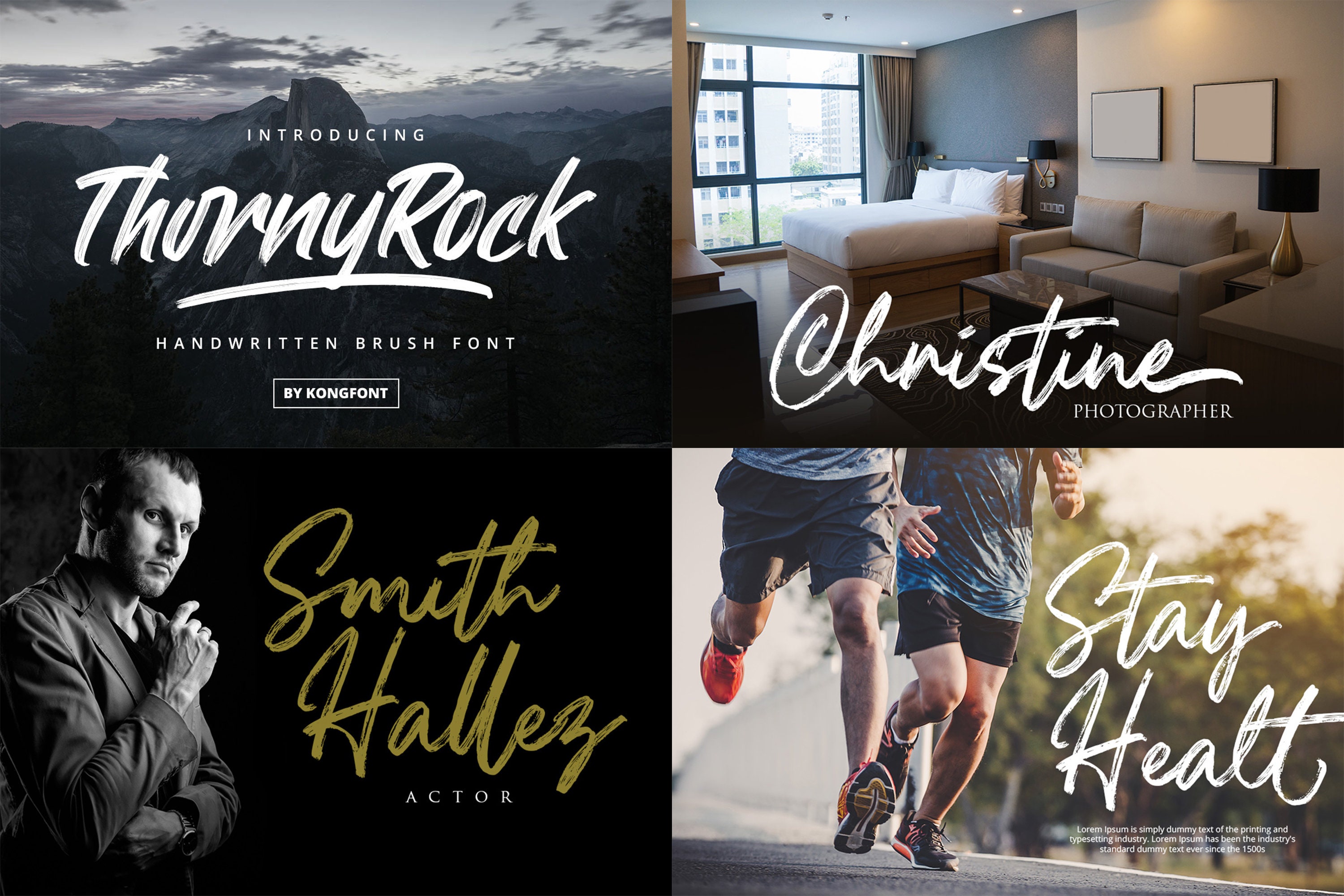 Modern Brush Font Bundle, Brush Font, Adventure Font, Handwritten Font ...