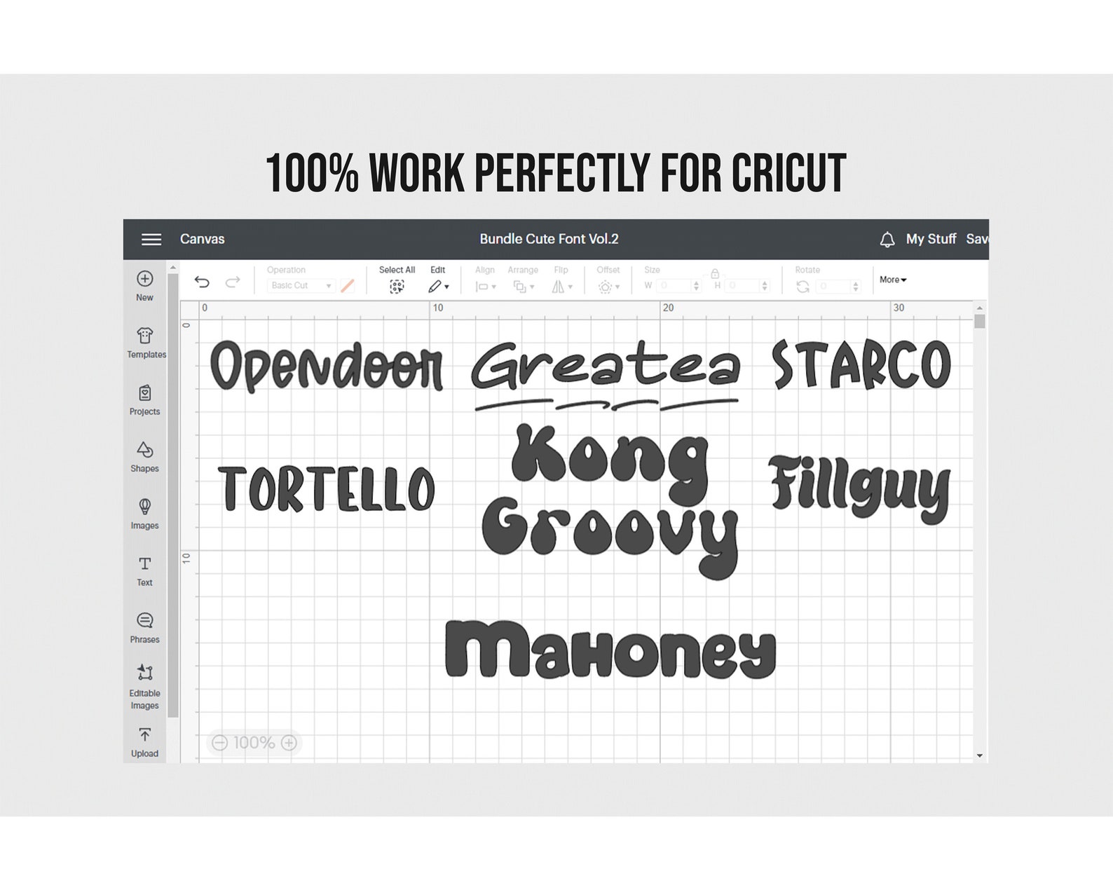 Modern Cute Font Bundle, Cute Font, Fun Font, Smooth Fonts, Doodle ...